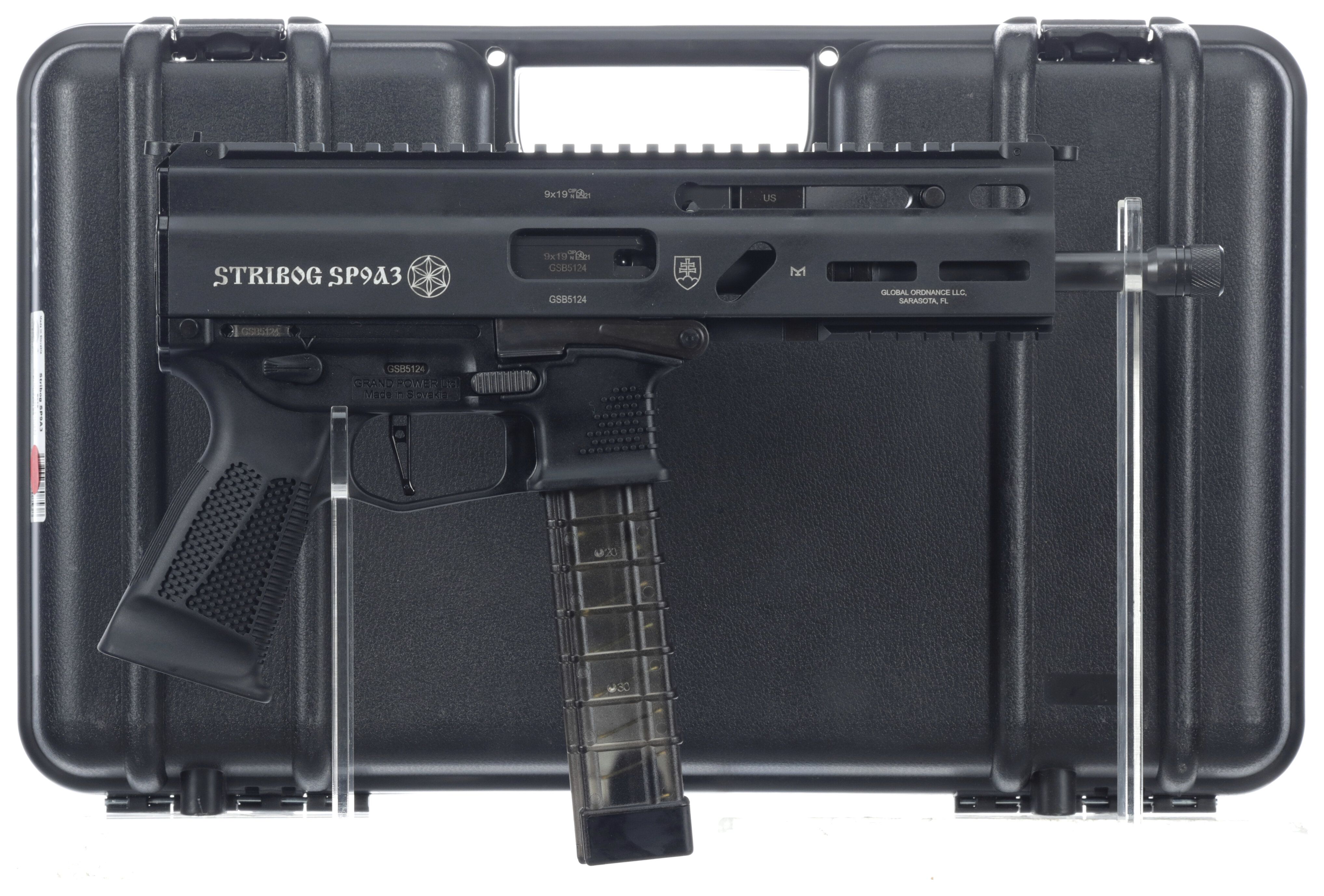 Grand Power Stribog SP9A3 Semi-Automatic Pistol with Case | Rock Island ...