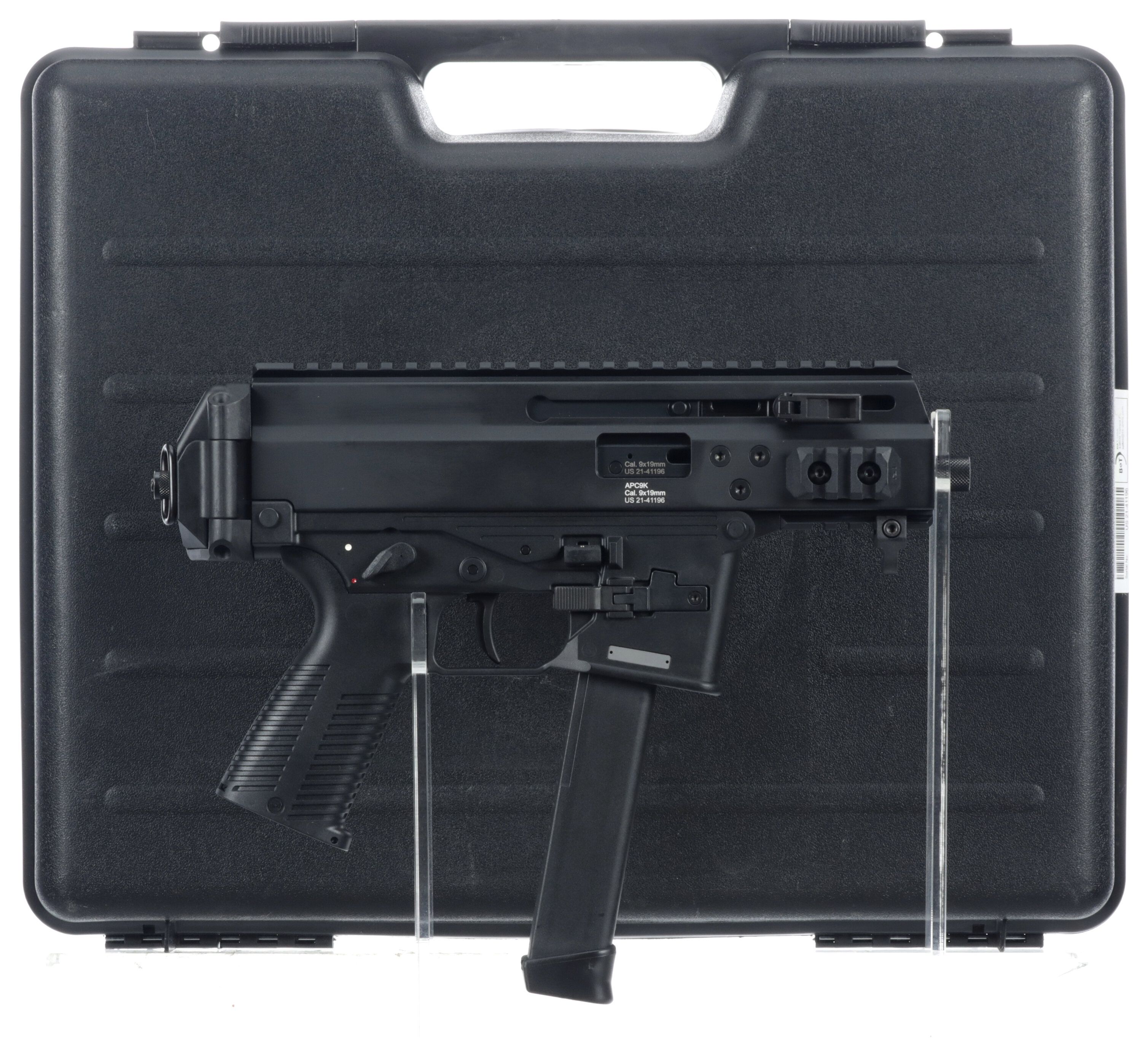 Swiss B&T Model APC9K Pro Semi-Automatic Pistol with Case | Rock Island ...