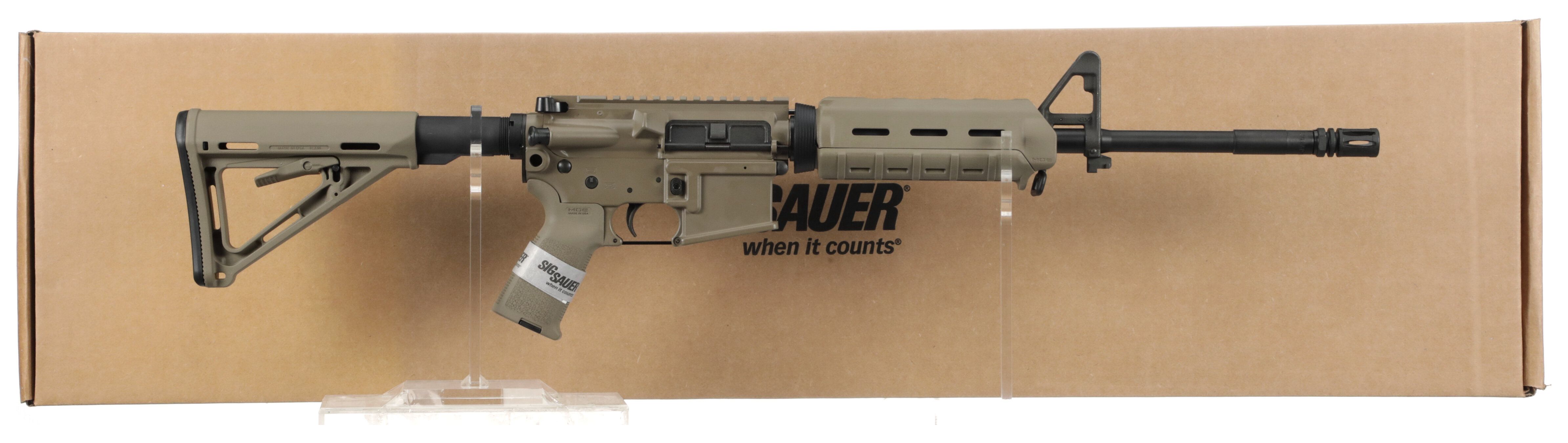Sig Sauer M400 Enhanced Semi-Automatic Carbine with Box | Rock Island ...