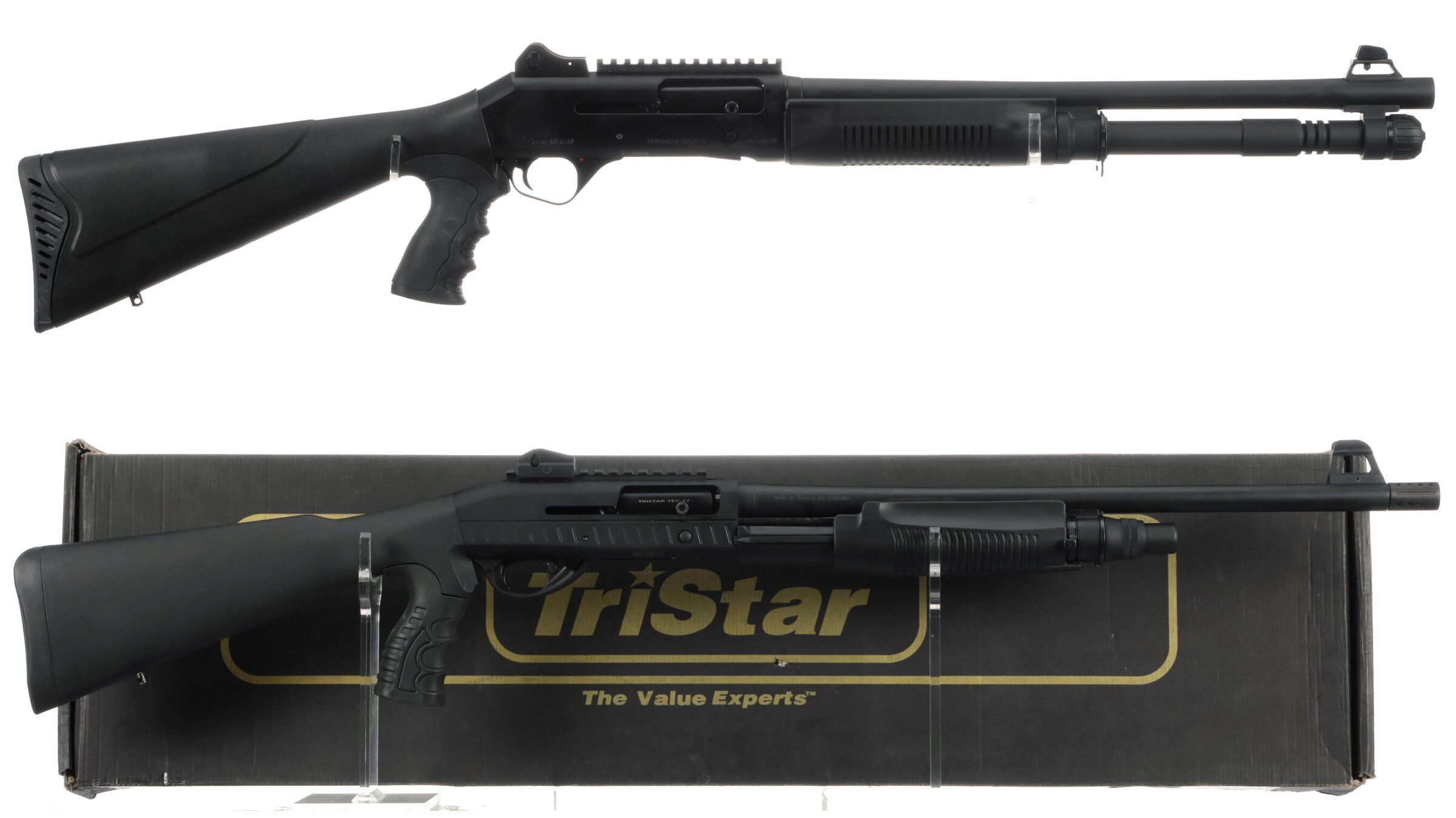 Two Semi Automatic Shotguns With Boxes Rock Island Auction