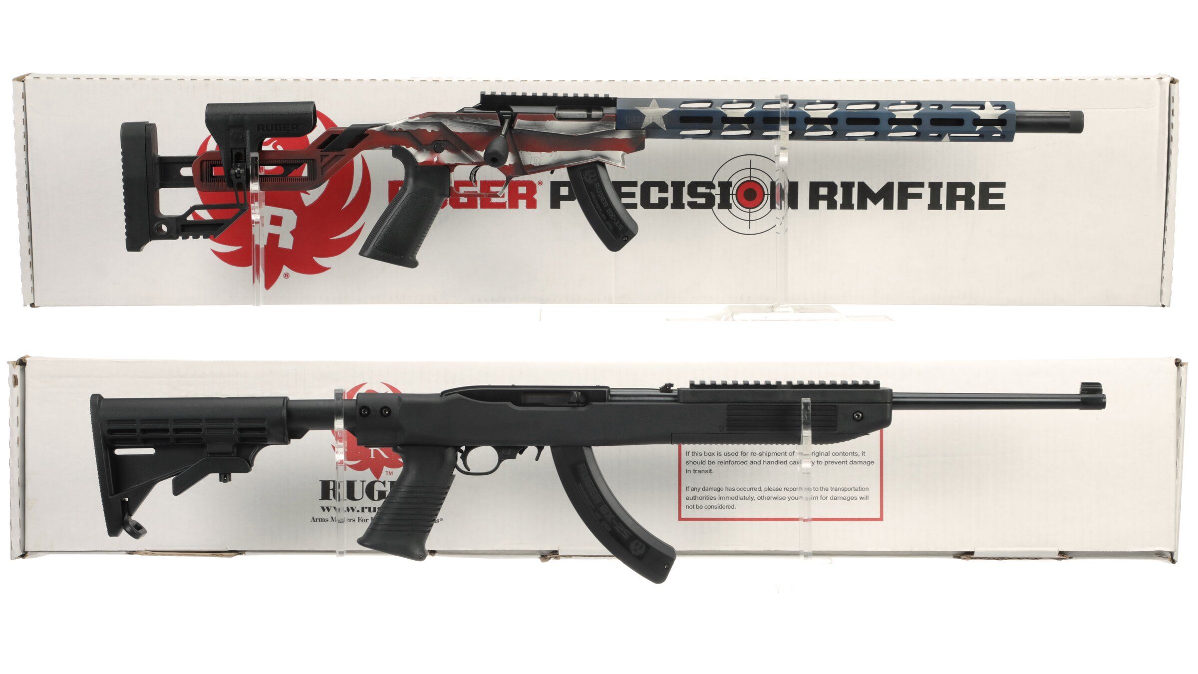 Two Ruger Rifles | Rock Island Auction