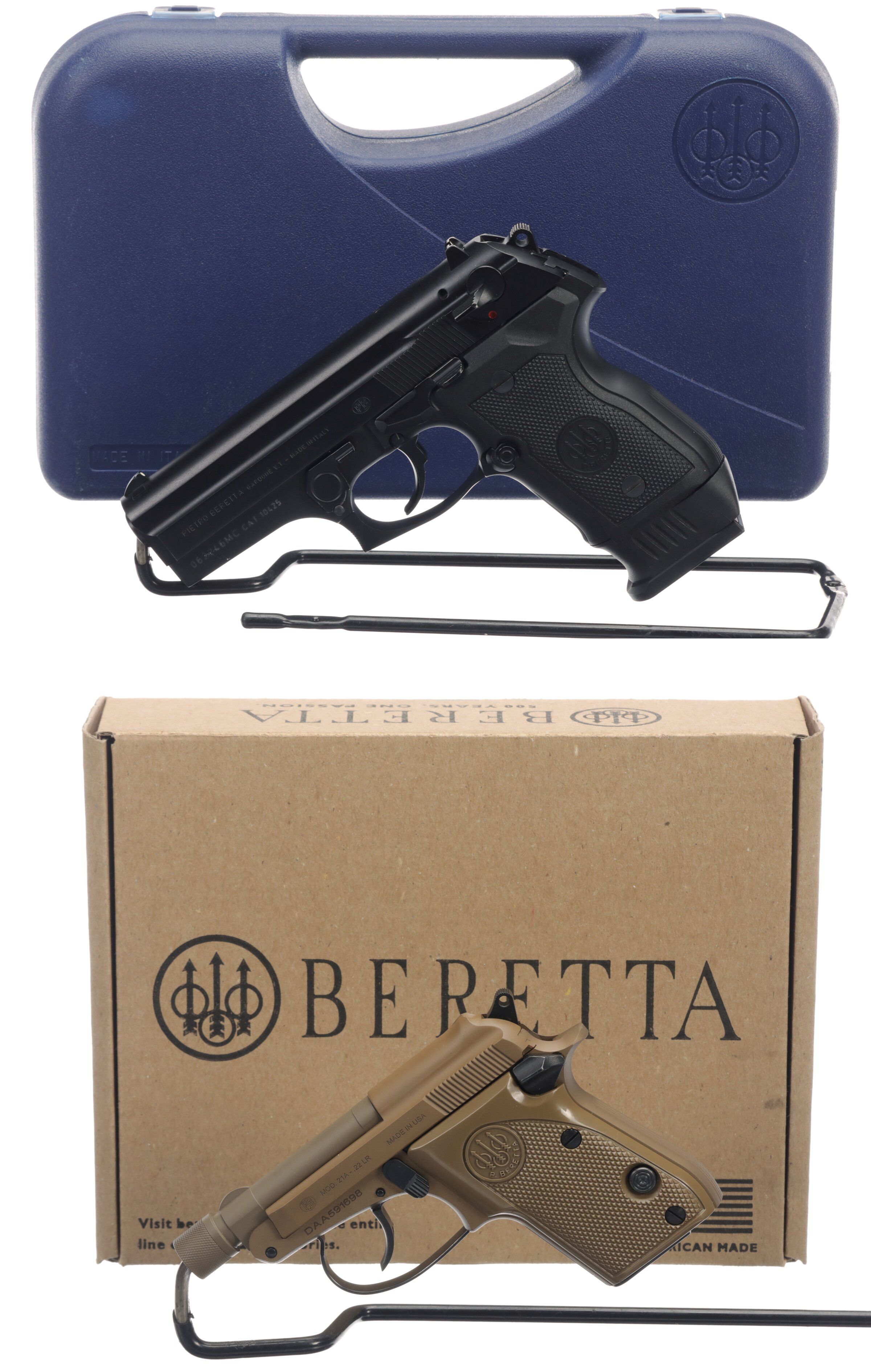Two Beretta Semi-Automatic Pistols | Rock Island Auction