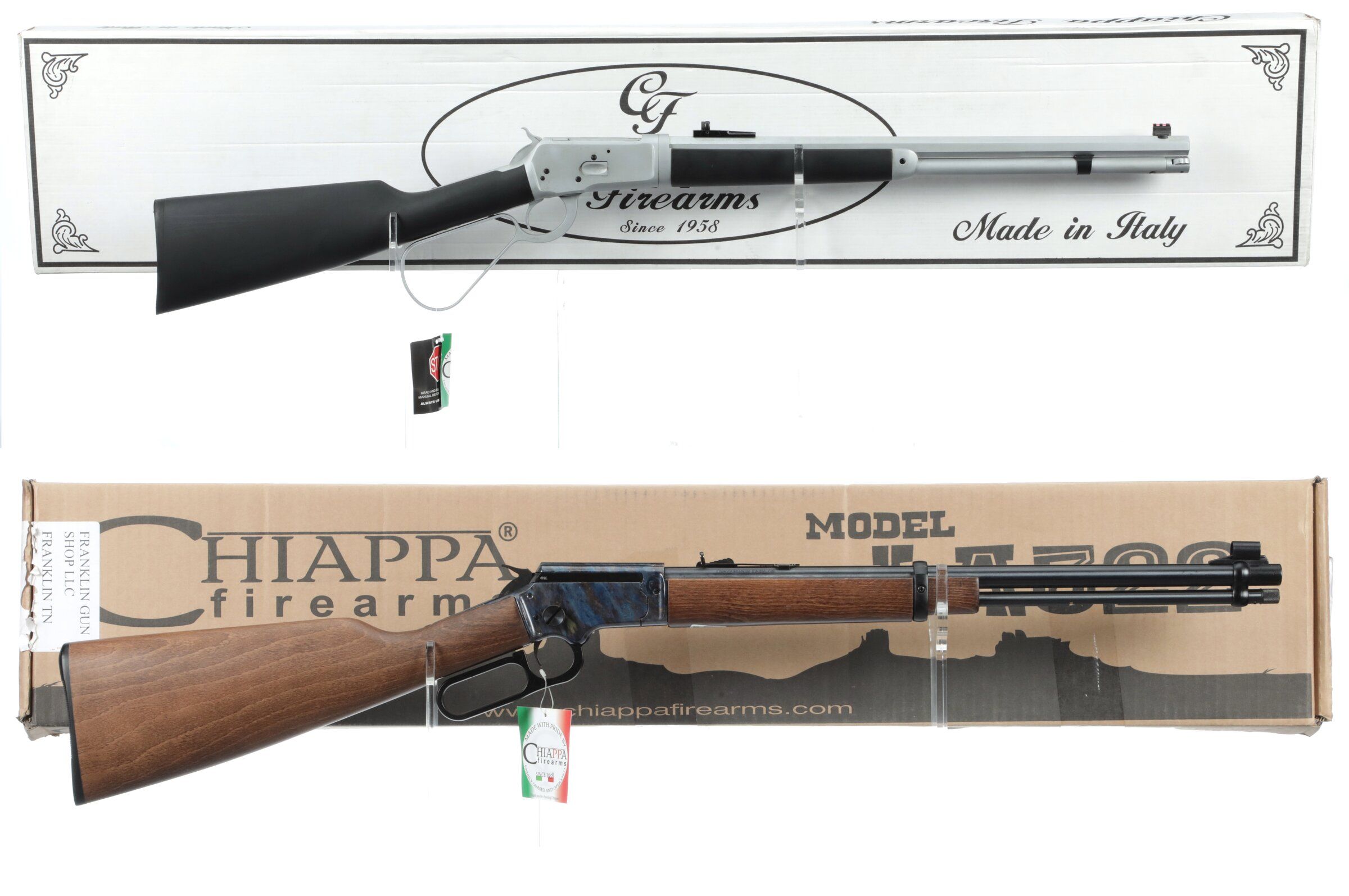 Two Chiappa Lever Action Rifles with Boxes | Rock Island Auction