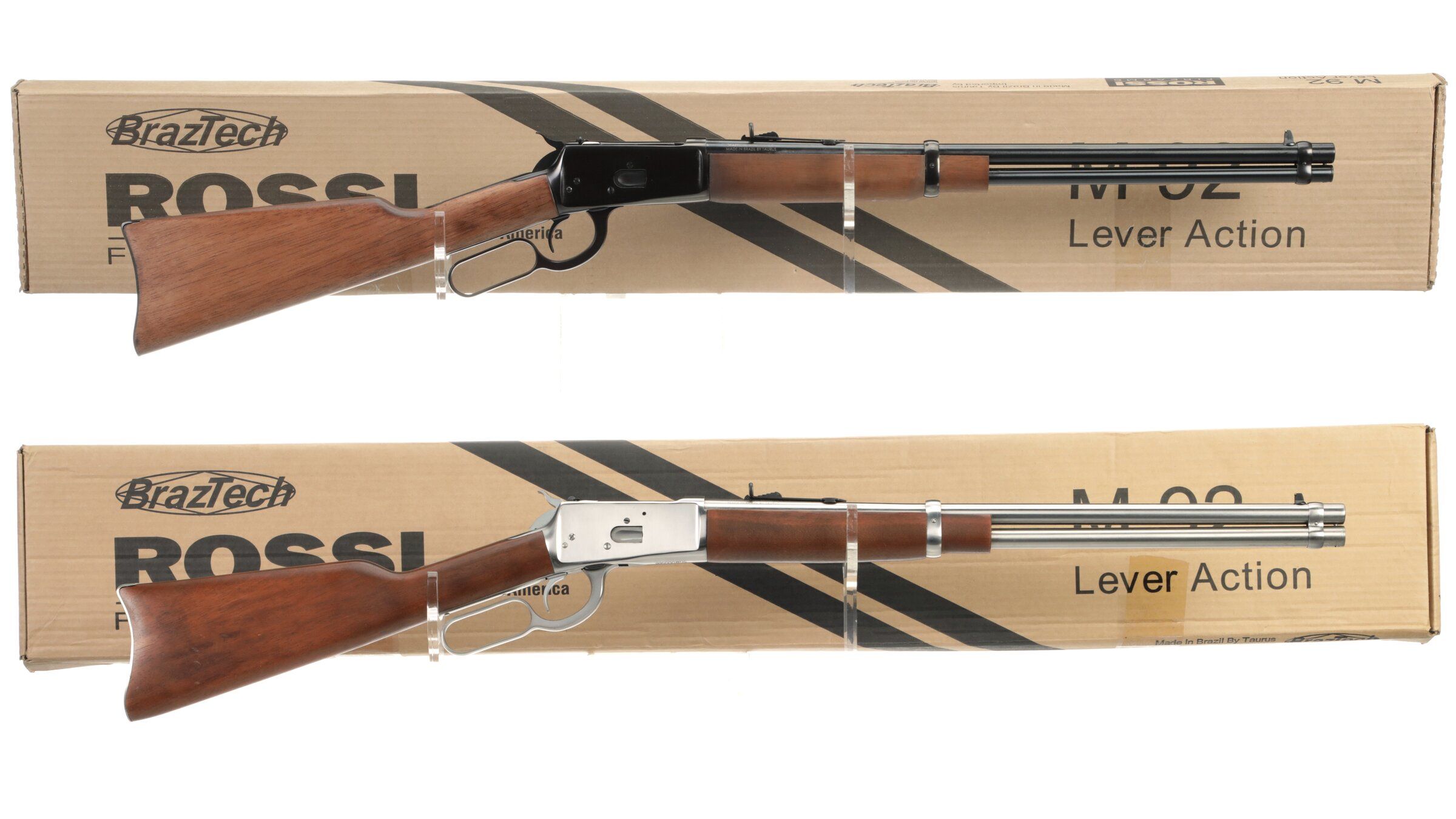 Two Ross Model R92 Lever Action Long Guns with Boxes | Rock Island Auction