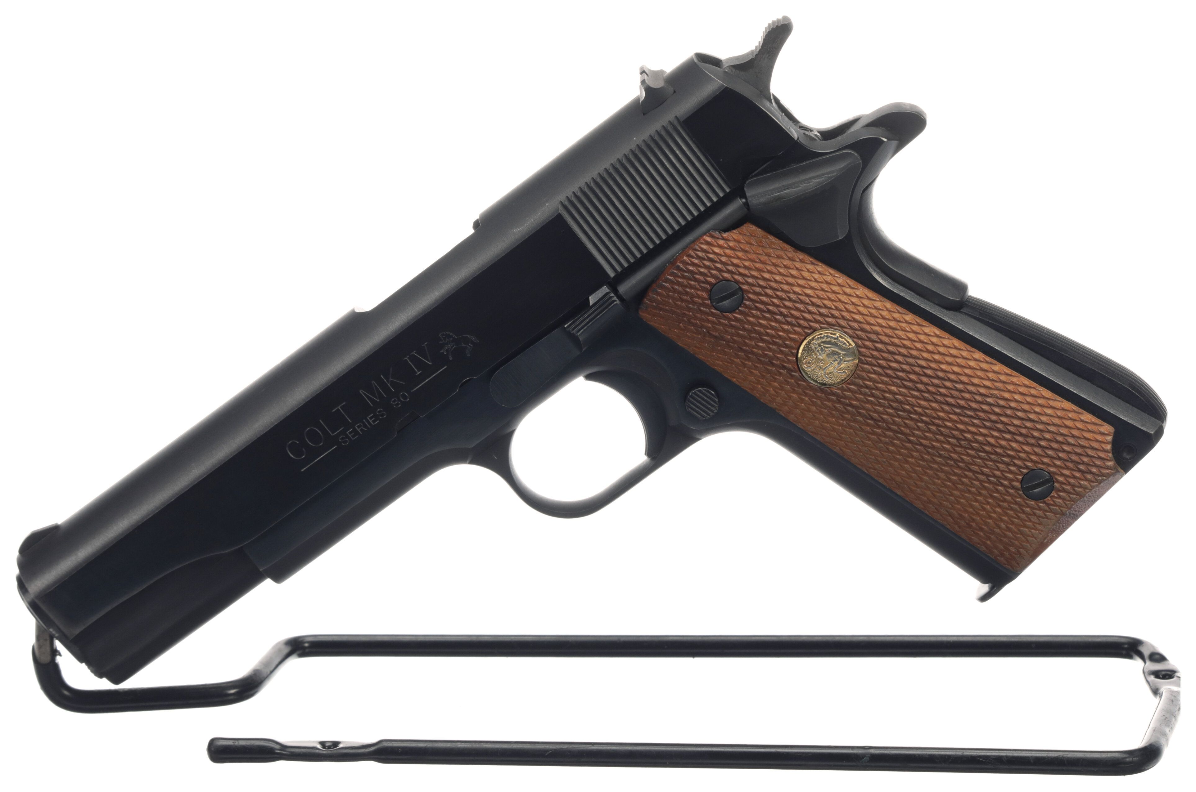 Colt Mk Iv Series 80 Government Model Semi Automatic Pistol Rock Island Auction