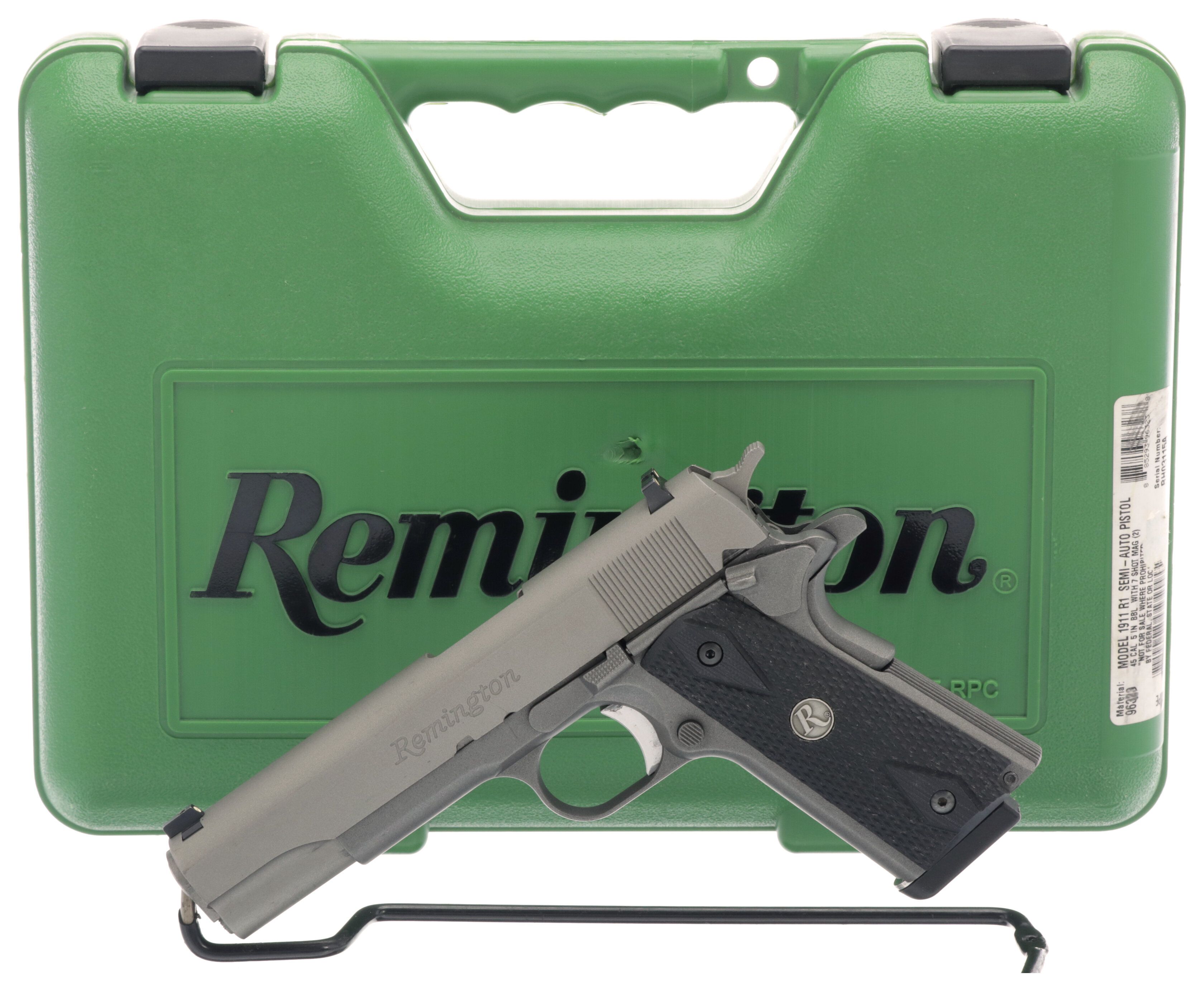 Remington Arms Co. Model 1911 R1 Semi-Automatic Pistol with Box | Rock ...