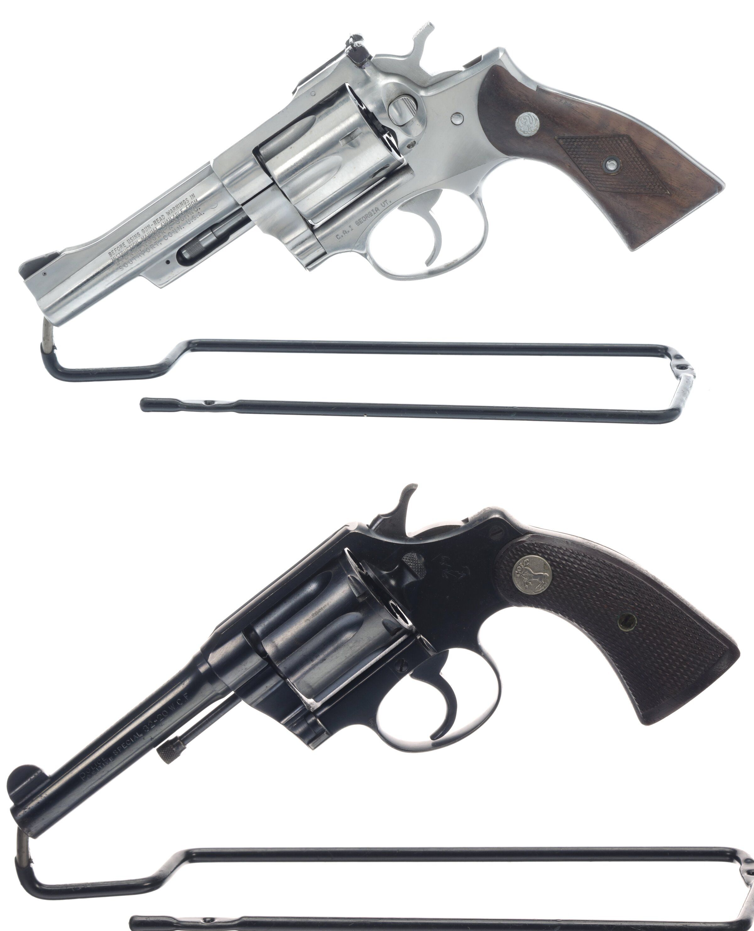 Two Double Action Revolvers | Rock Island Auction