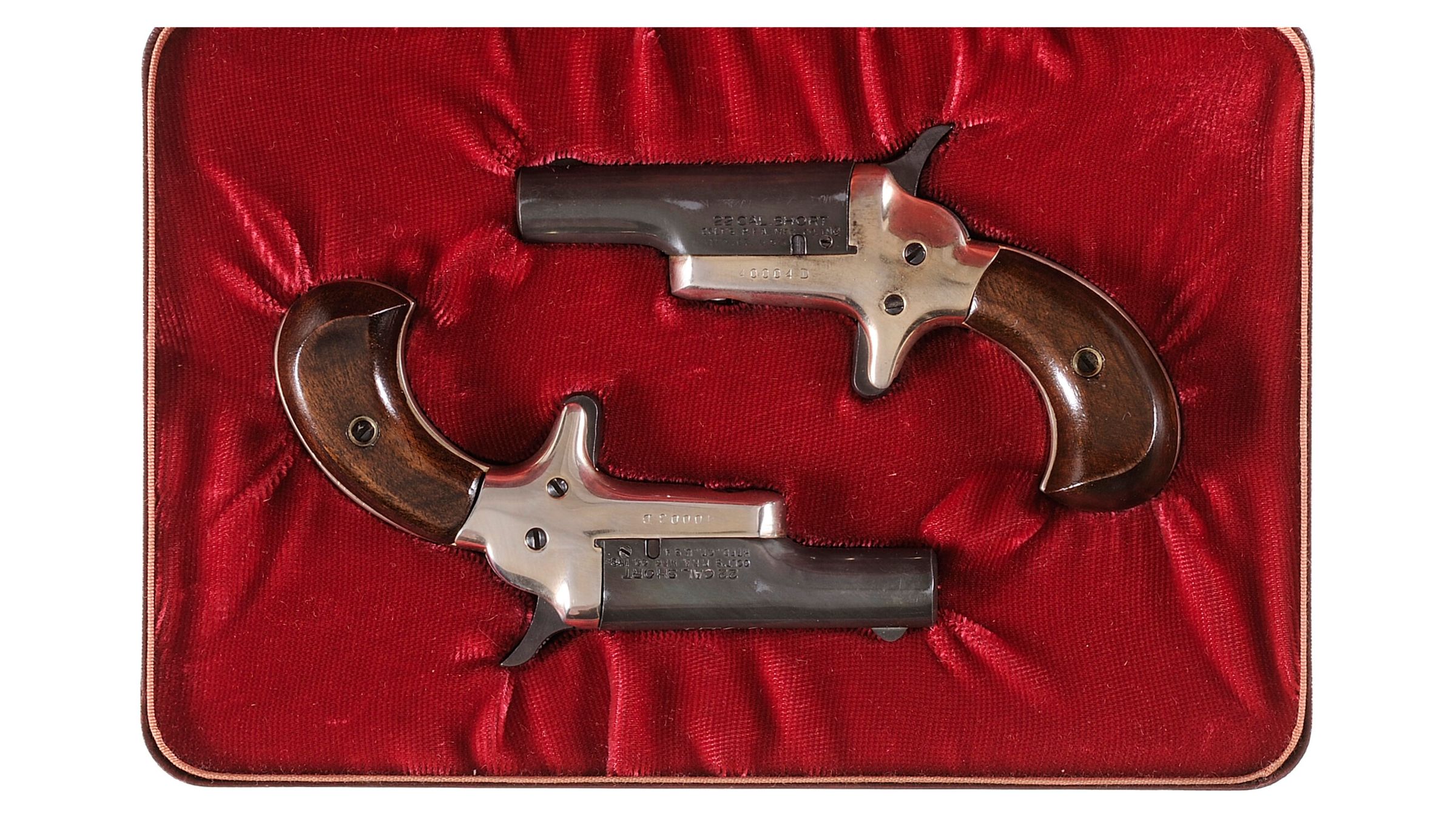 Cased Consecutive Pair of Colt #4 Derringers | Rock Island Auction