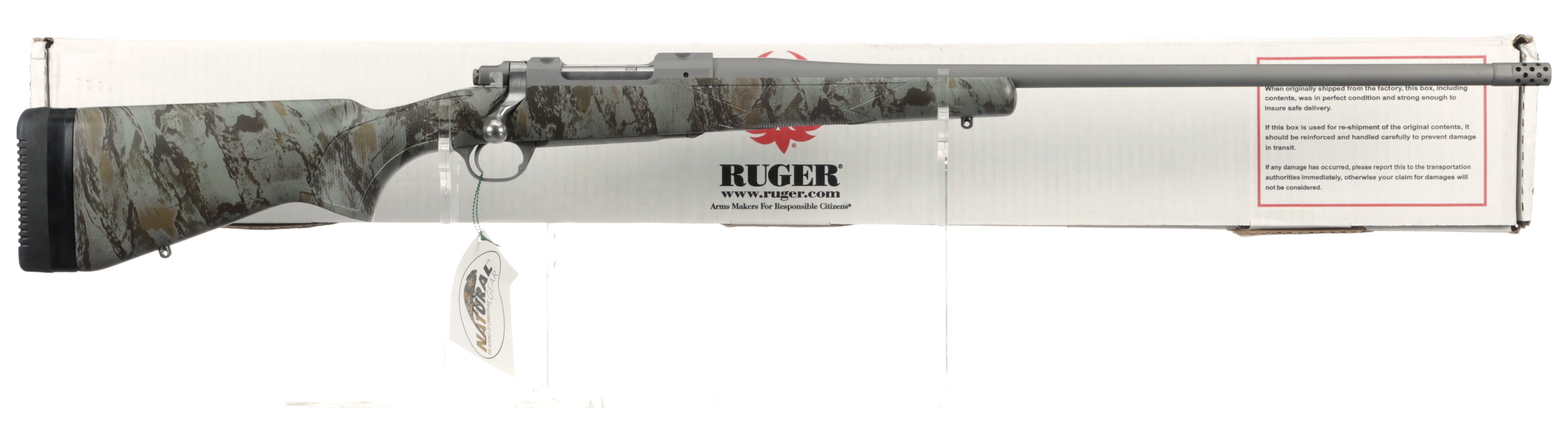 Ruger M77 FTW Hawkeye Hunter Bolt Action Rifle with Box | Rock Island ...