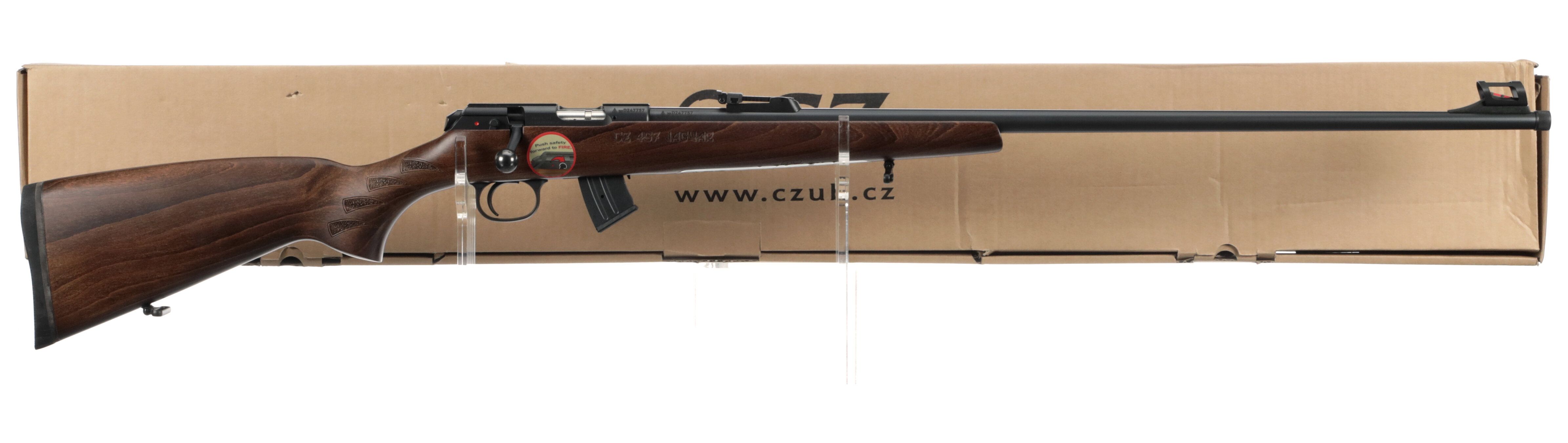 CZ Model 457 Jaguar XII Bolt Action Rifle with Box | Rock Island Auction