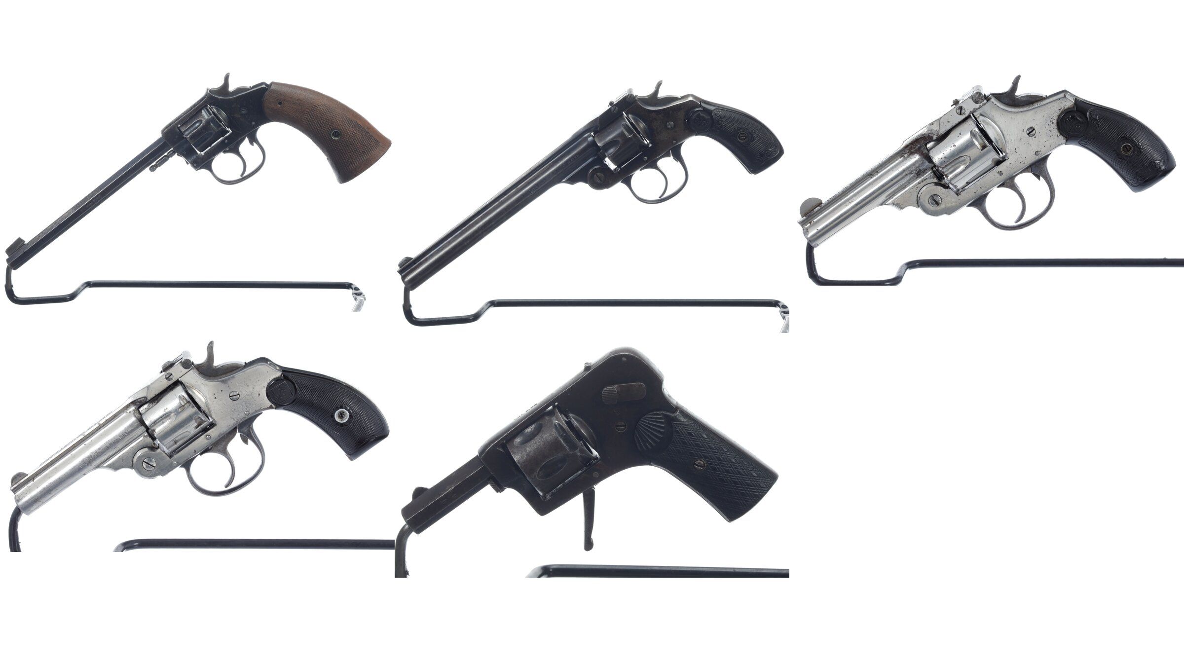 Five Double Action Revolvers | Rock Island Auction