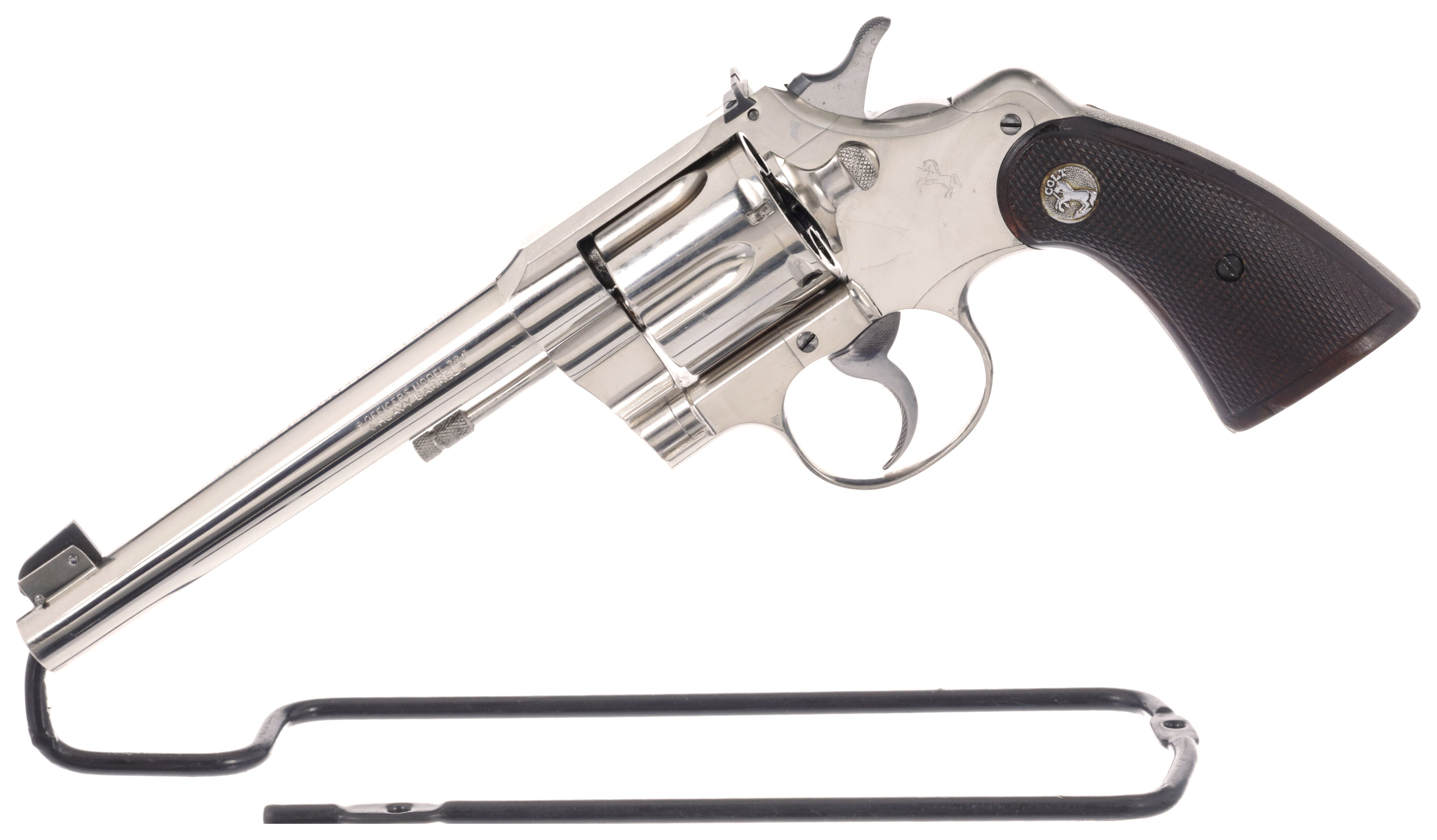 Colt Officers Model Heavy Barrel Double Action Revolver | Rock Island ...