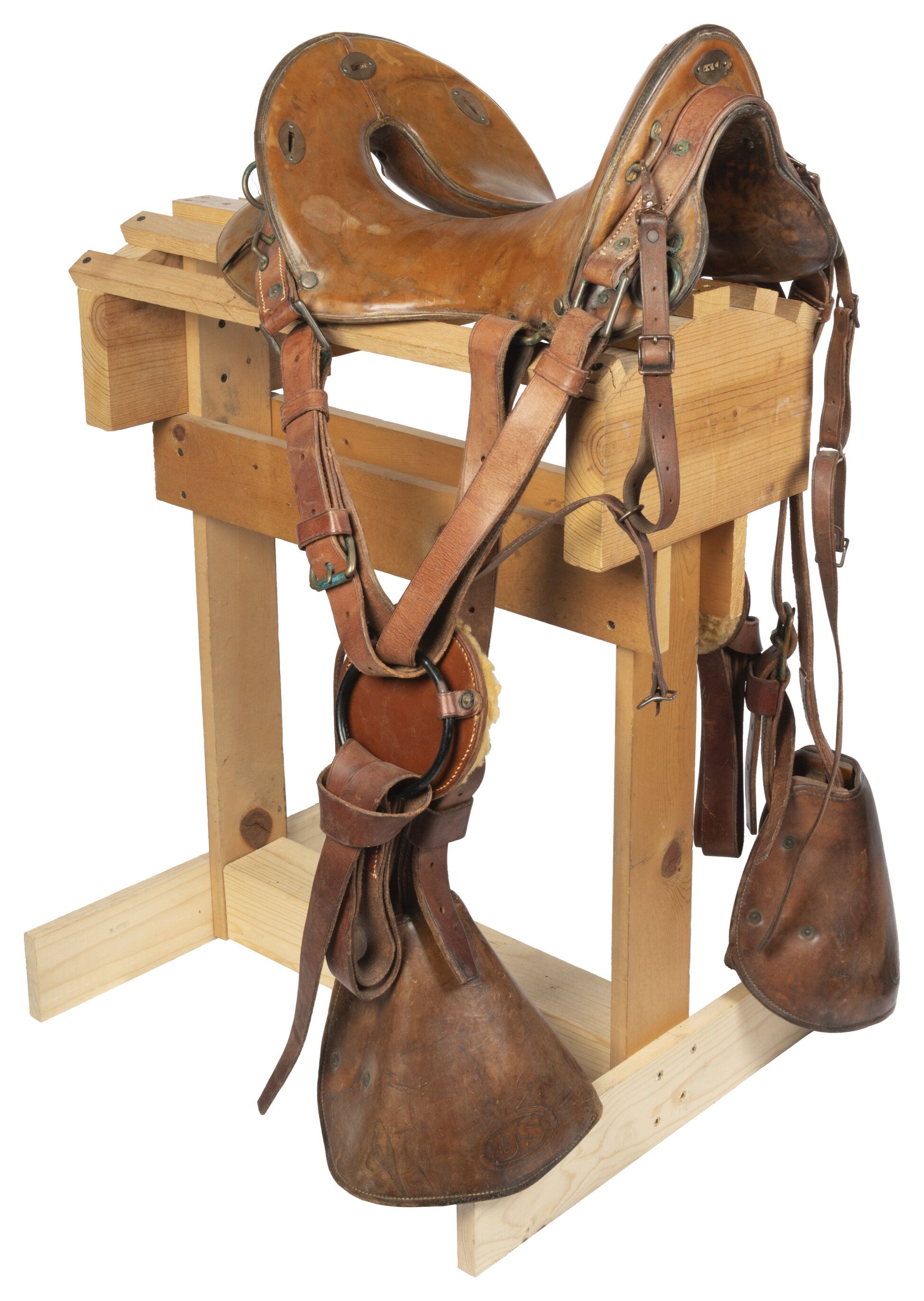 Two McClellan Saddles | Rock Island Auction