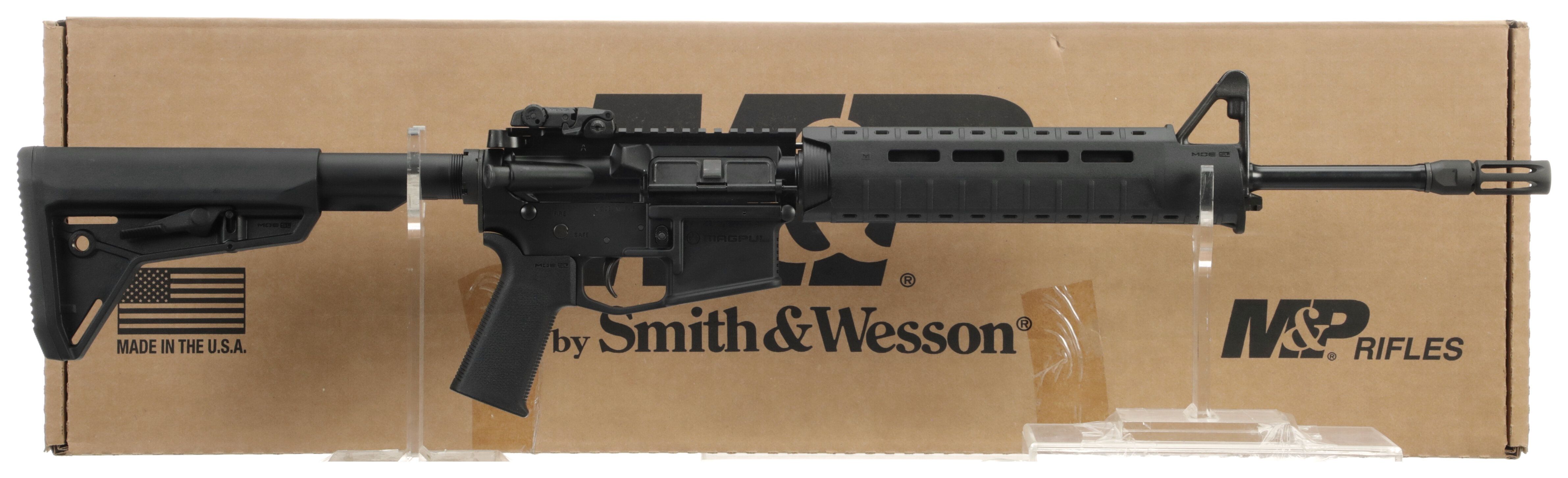 Smith & Wesson M&P-15 Magpul Edition Rifle with Box | Rock Island Auction