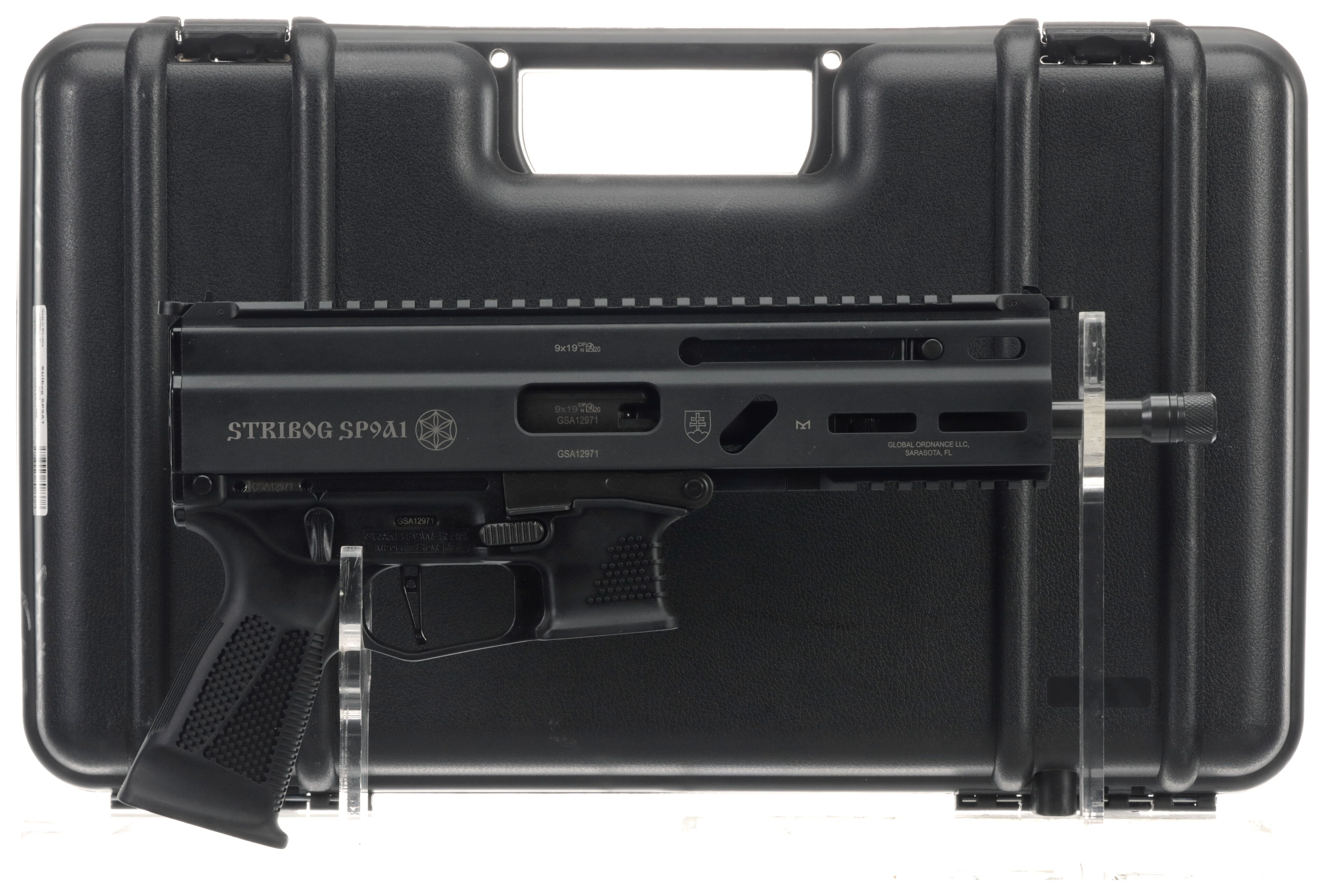 Grand Power Stribog SP9A1 Semi-Automatic Pistol with Case | Rock Island ...