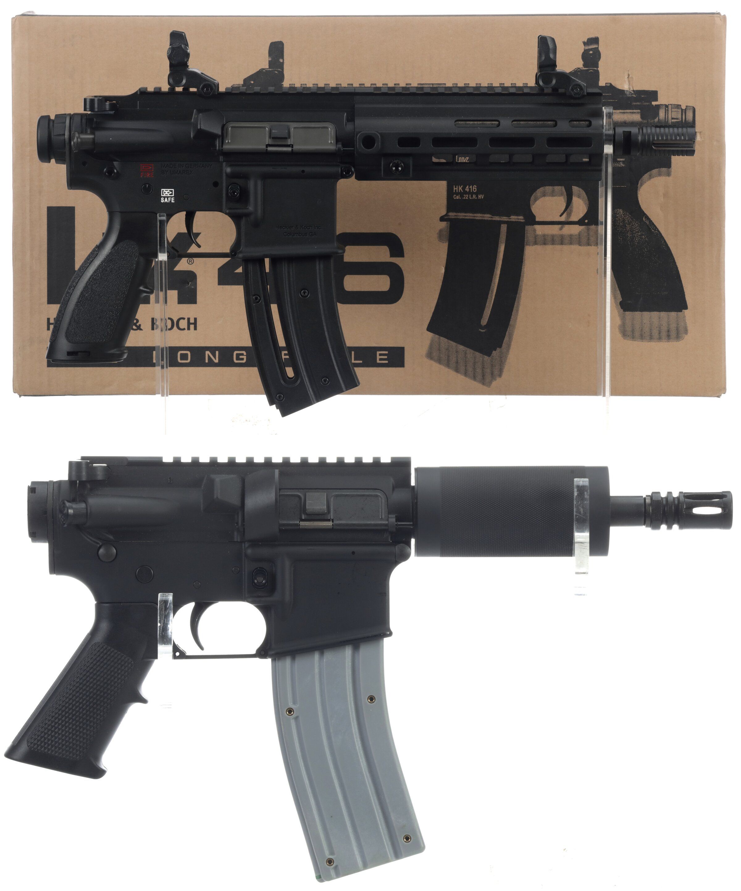 Two Semi-Automatic Rimfire Pistols with Boxes | Rock Island Auction