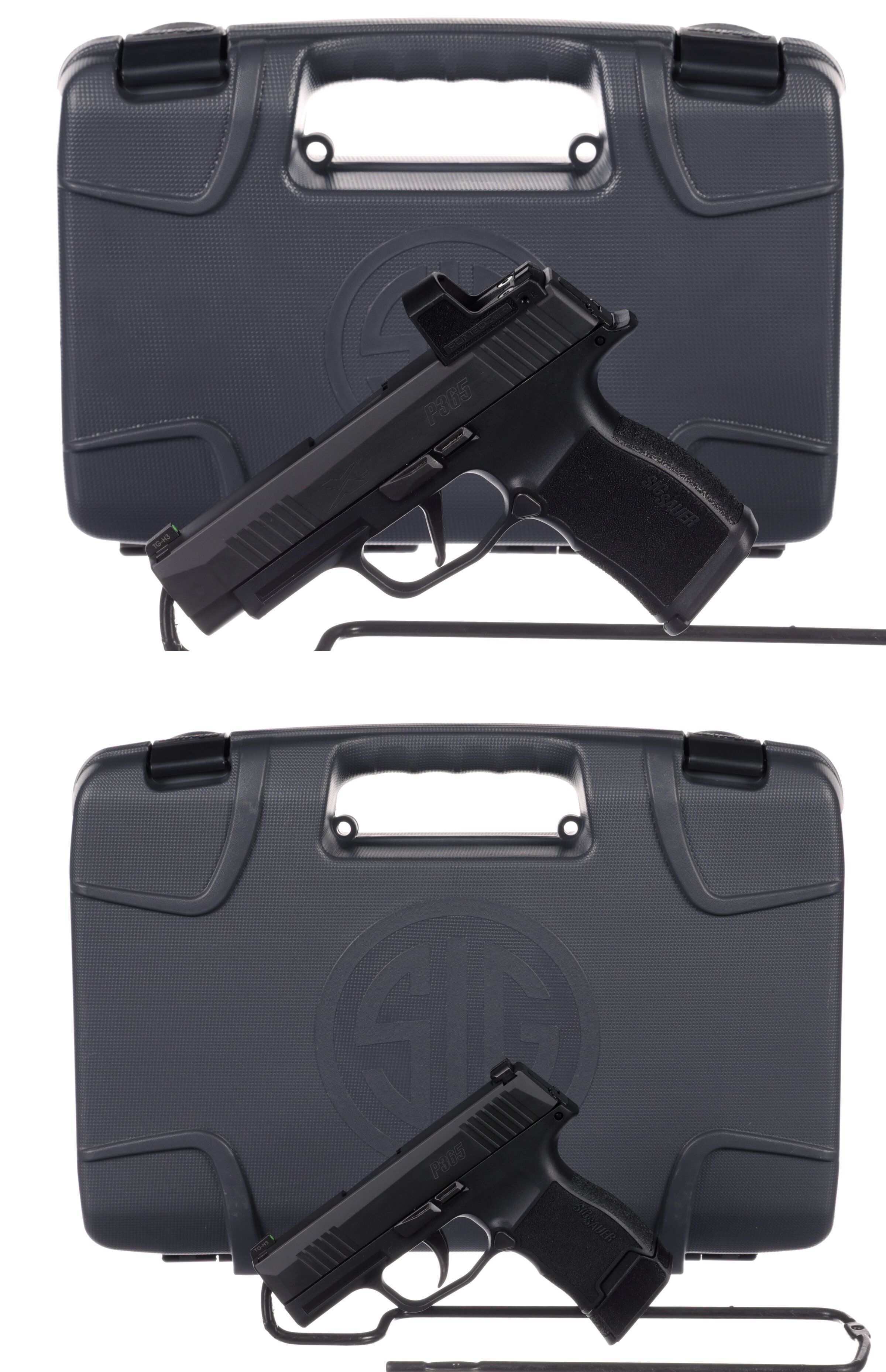 Two Sig Sauer Model P365 Semi-Automatic Pistols with Cases | Rock Island Auction