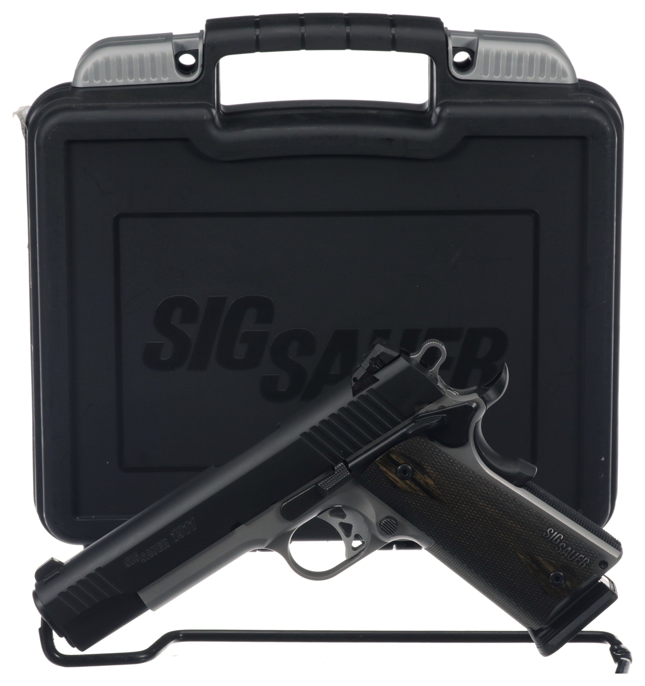 Sig Sauer 1911 Traditional Semi Automatic Pistol With Case Rock