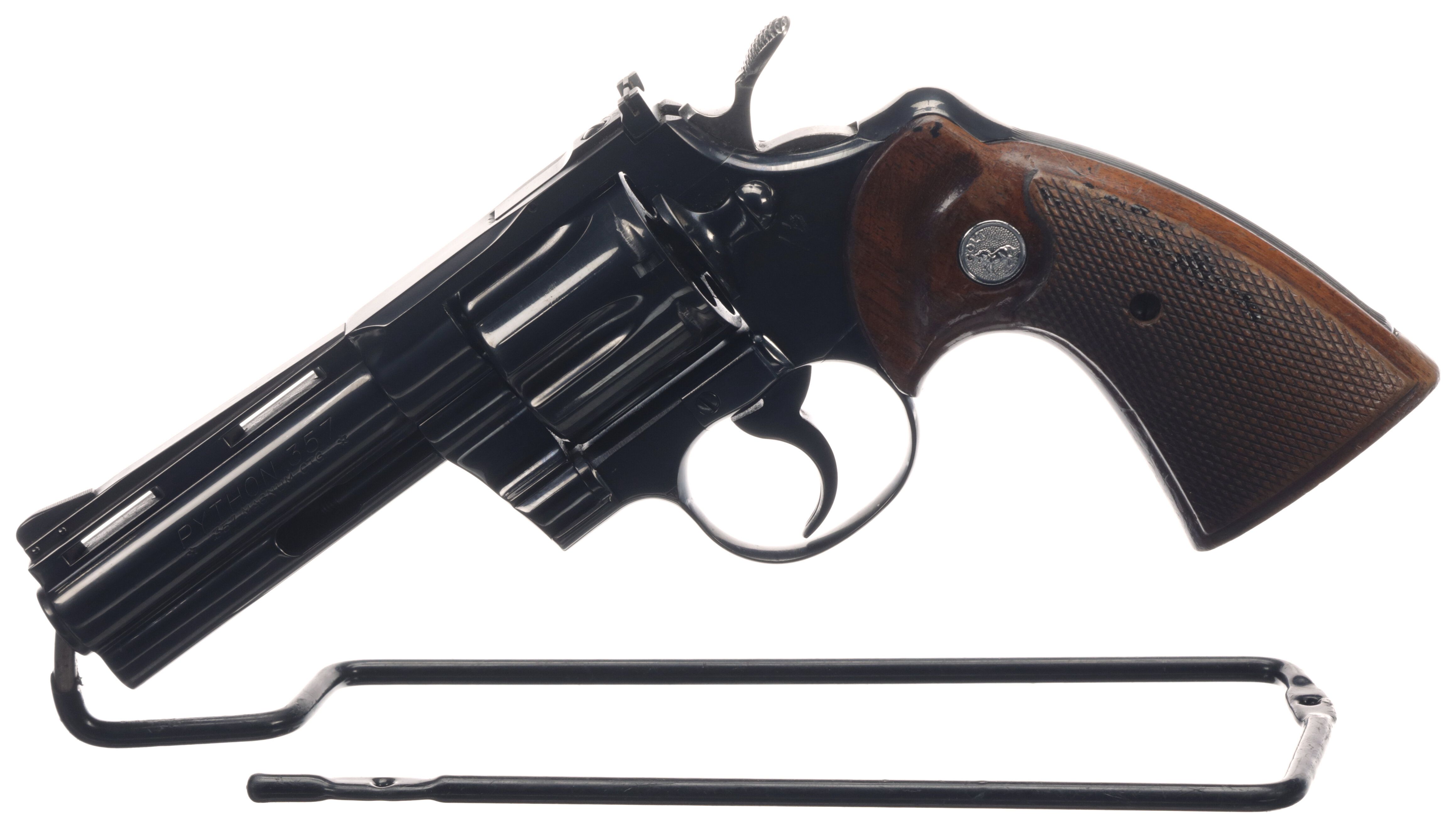 Colt Python Double Action Revolver with Factory Letter | Rock Island ...