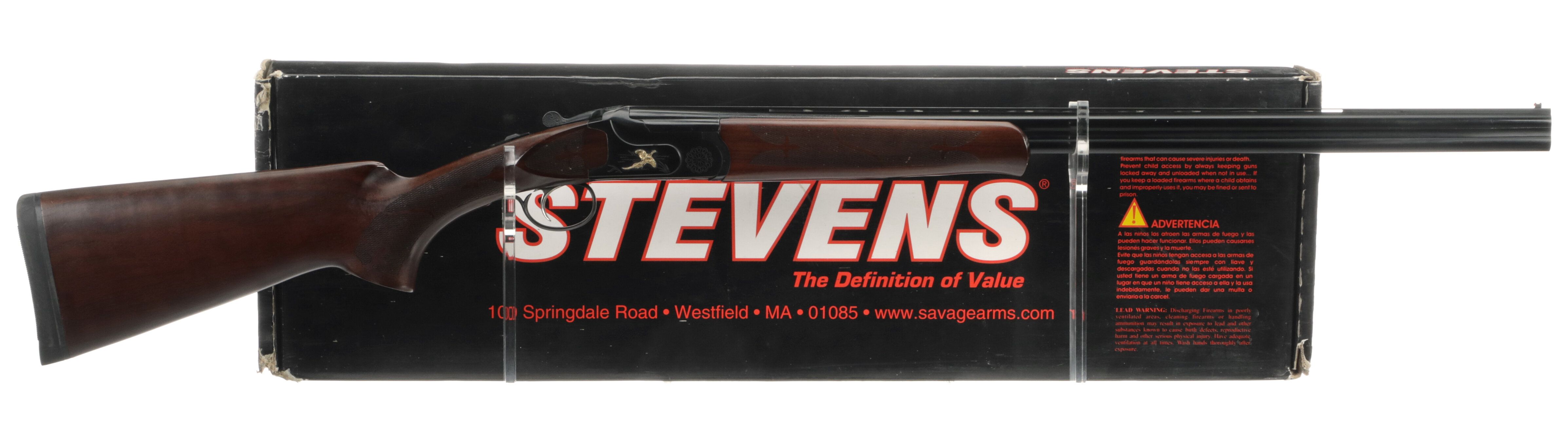 Stevens 410 Gauge Model 512 Over/Under Shotgun with Box | Rock Island ...