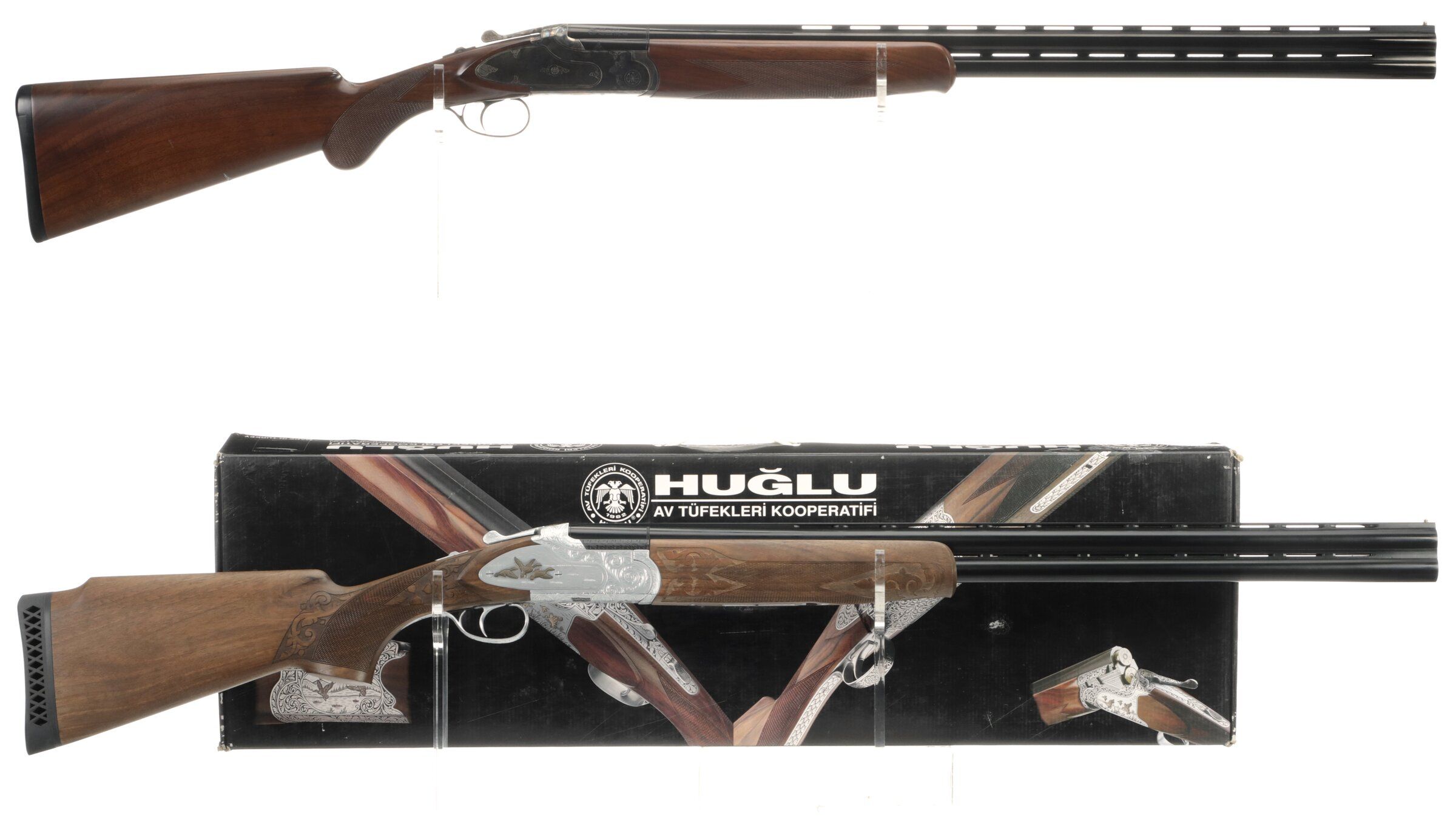 Two Huglu Over/Under Shotguns | Rock Island Auction
