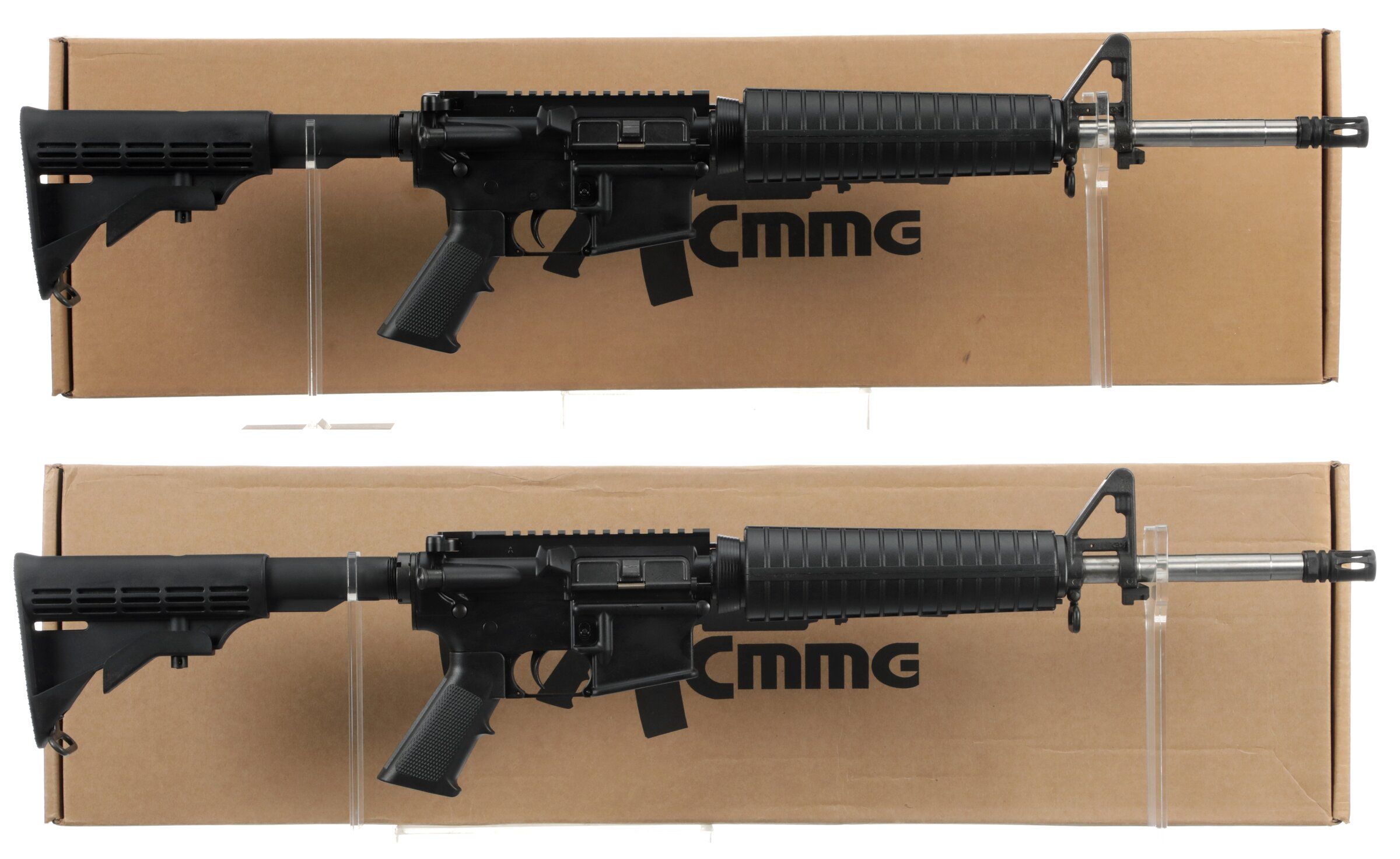 Two CMMG MK-4 Semi-Automatic Rifles with Boxes | Rock Island Auction