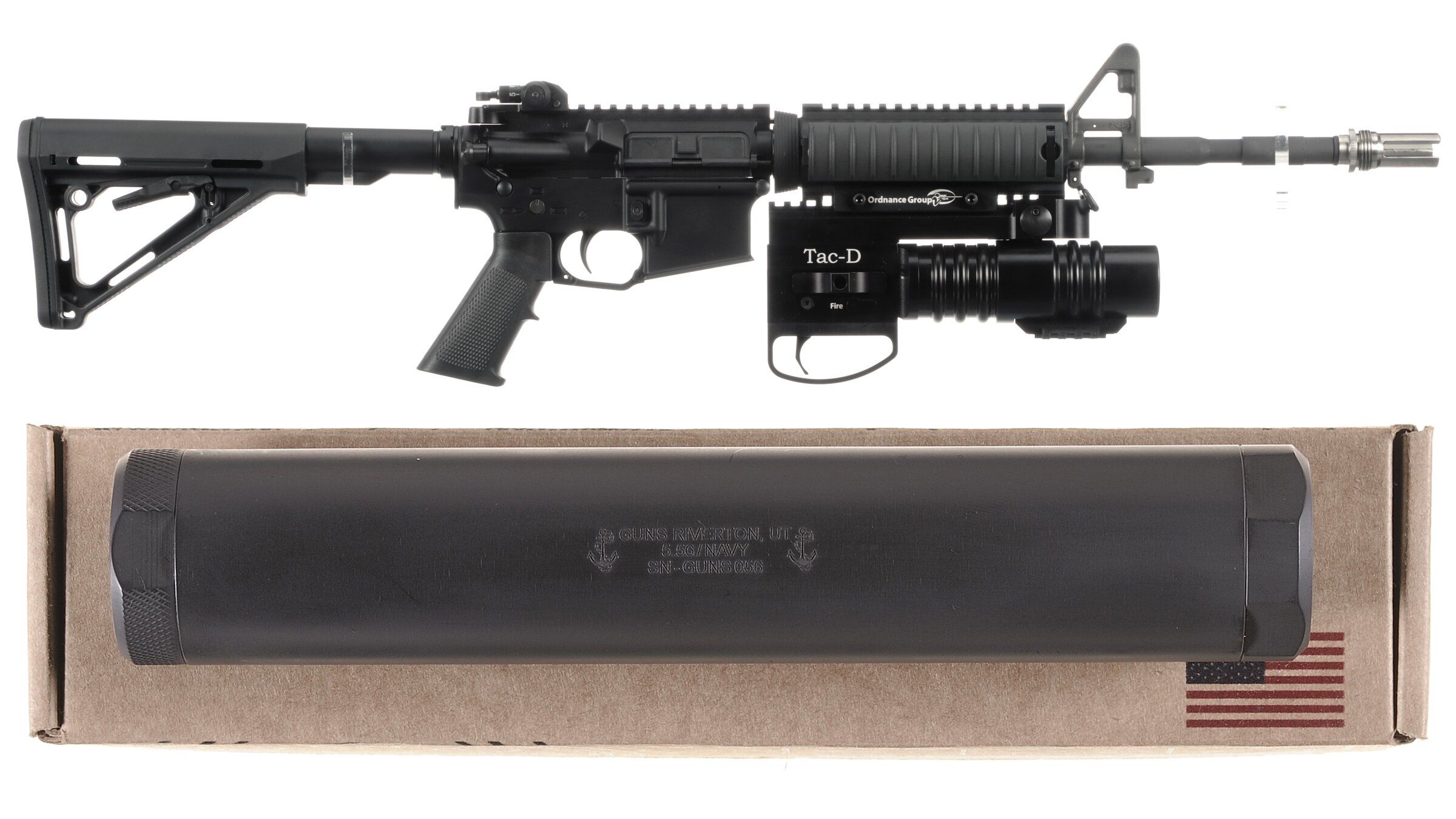 Matrix Arms Class III/NFA SBR with Class III/NFA Silencer | Rock Island ...