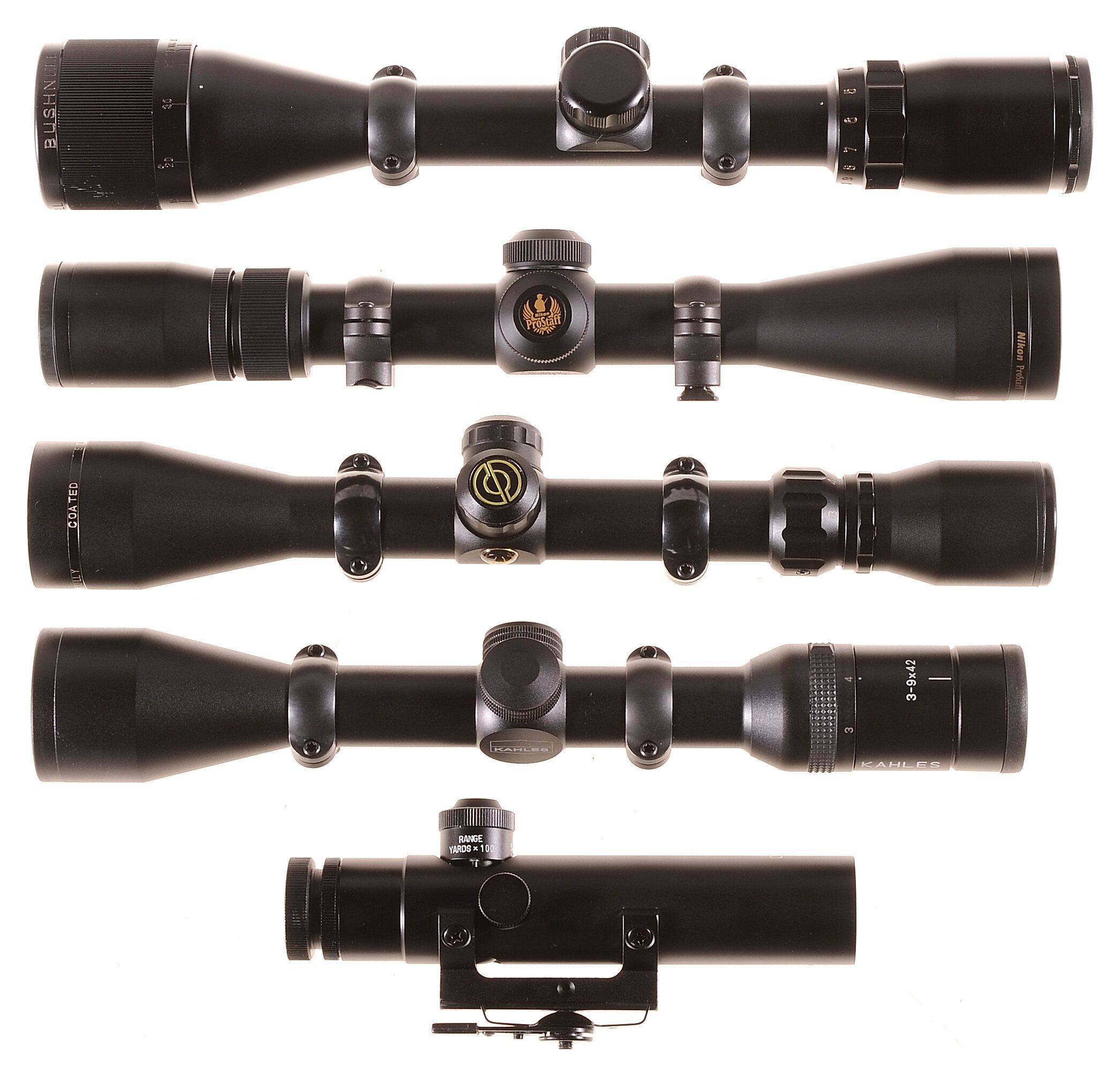 Five Rifle Scopes | Rock Island Auction