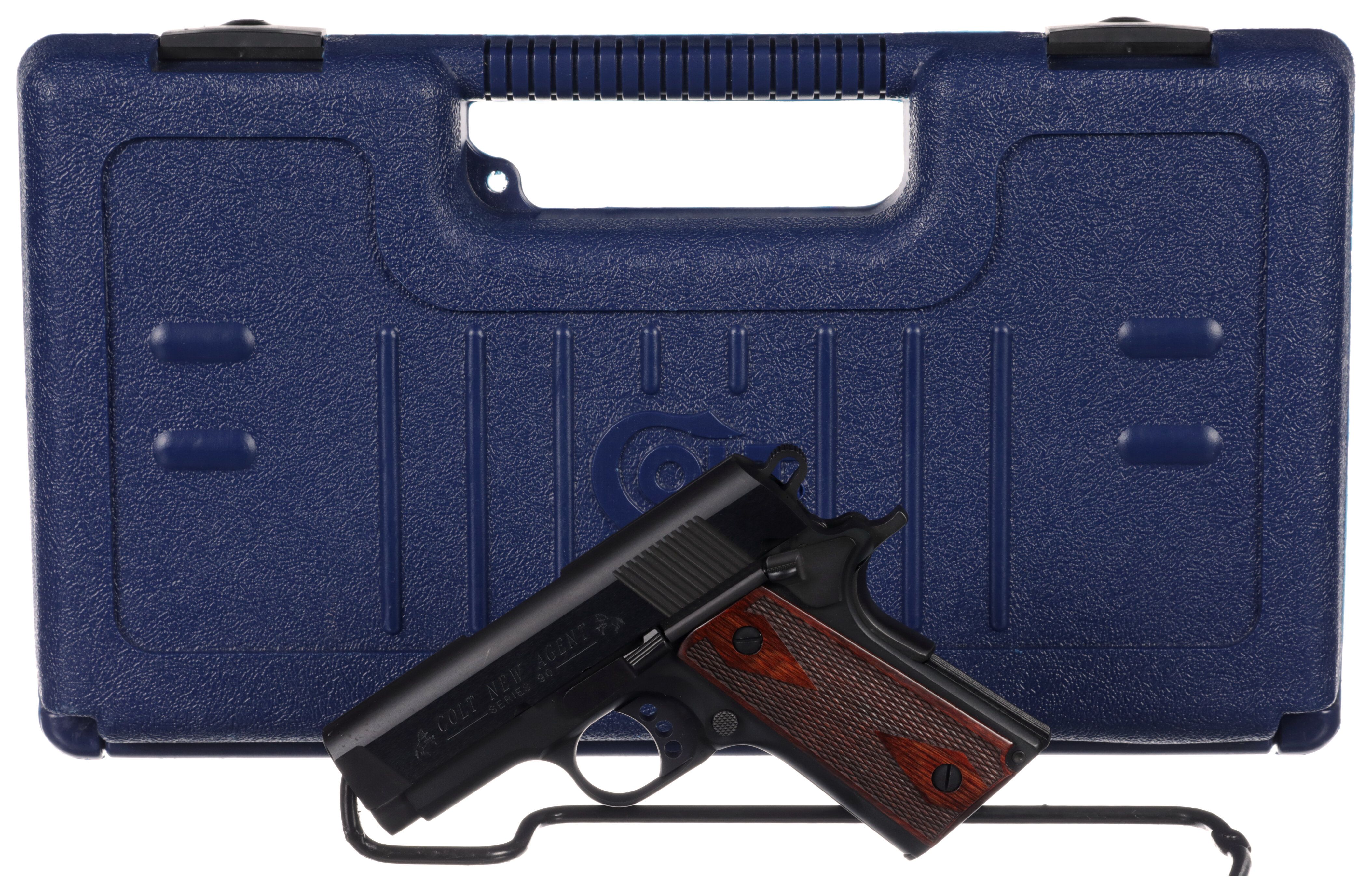 Colt New Agent Semi-Automatic Pistol with Case | Rock Island Auction