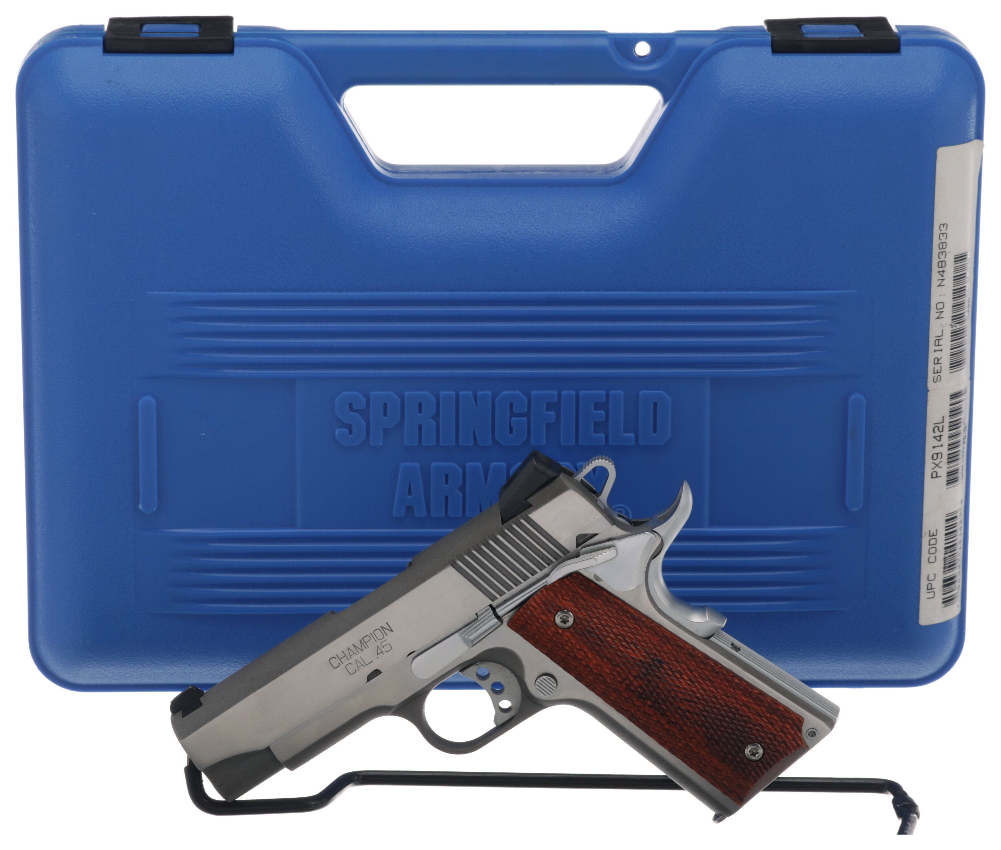 Springfield Armory Model 1911A1 Champion Semi-Automatic Pistol | Rock ...