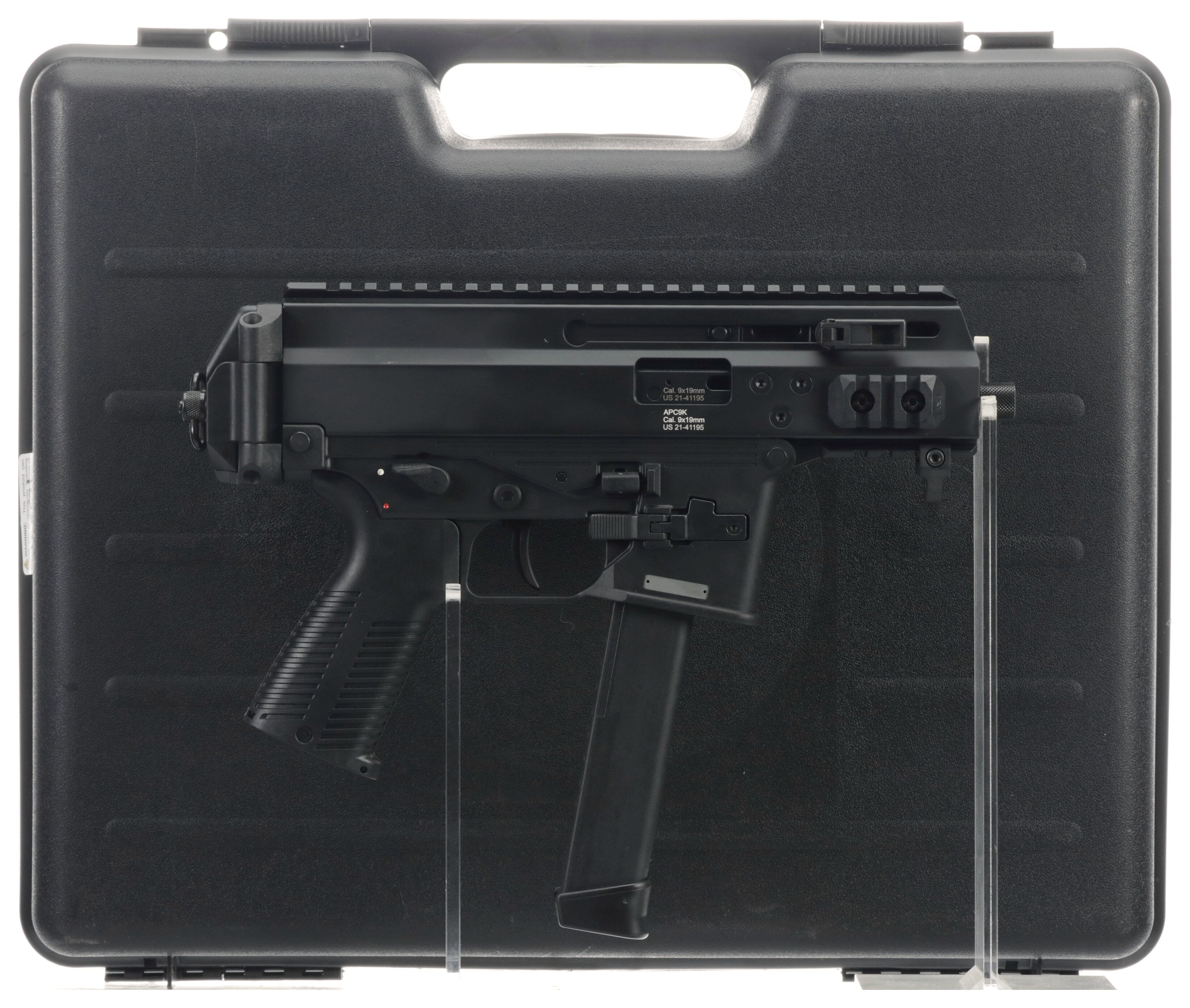 Swiss B&T Model APC9K Pro Semi-Automatic Pistol with Case | Rock Island ...