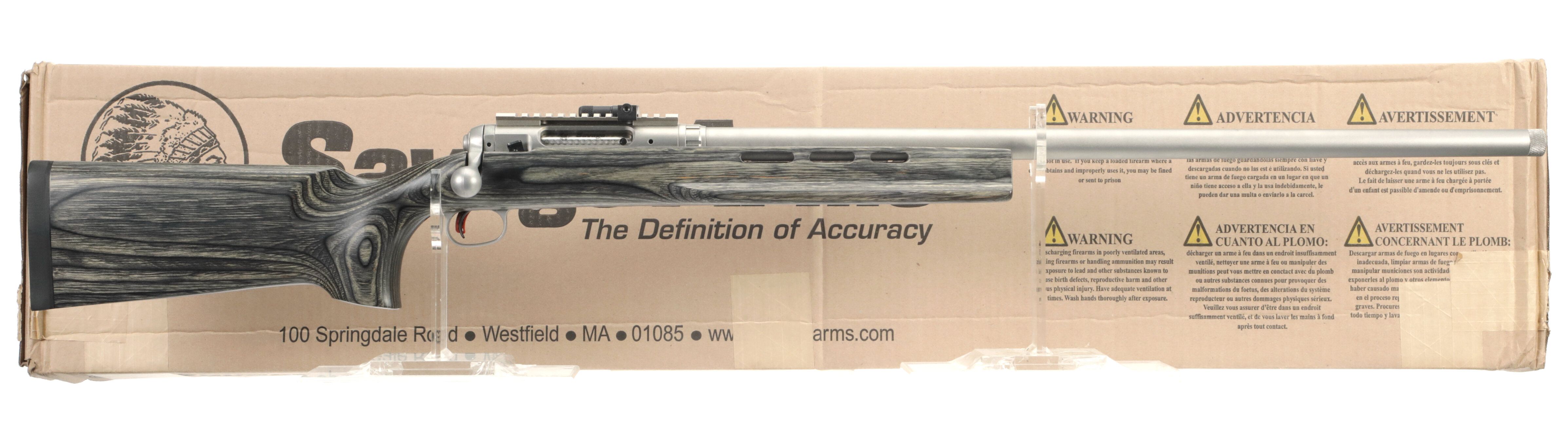 Savage Model 12 Bench Rest Dual Port Bolt Action Rifle with Box | Rock ...