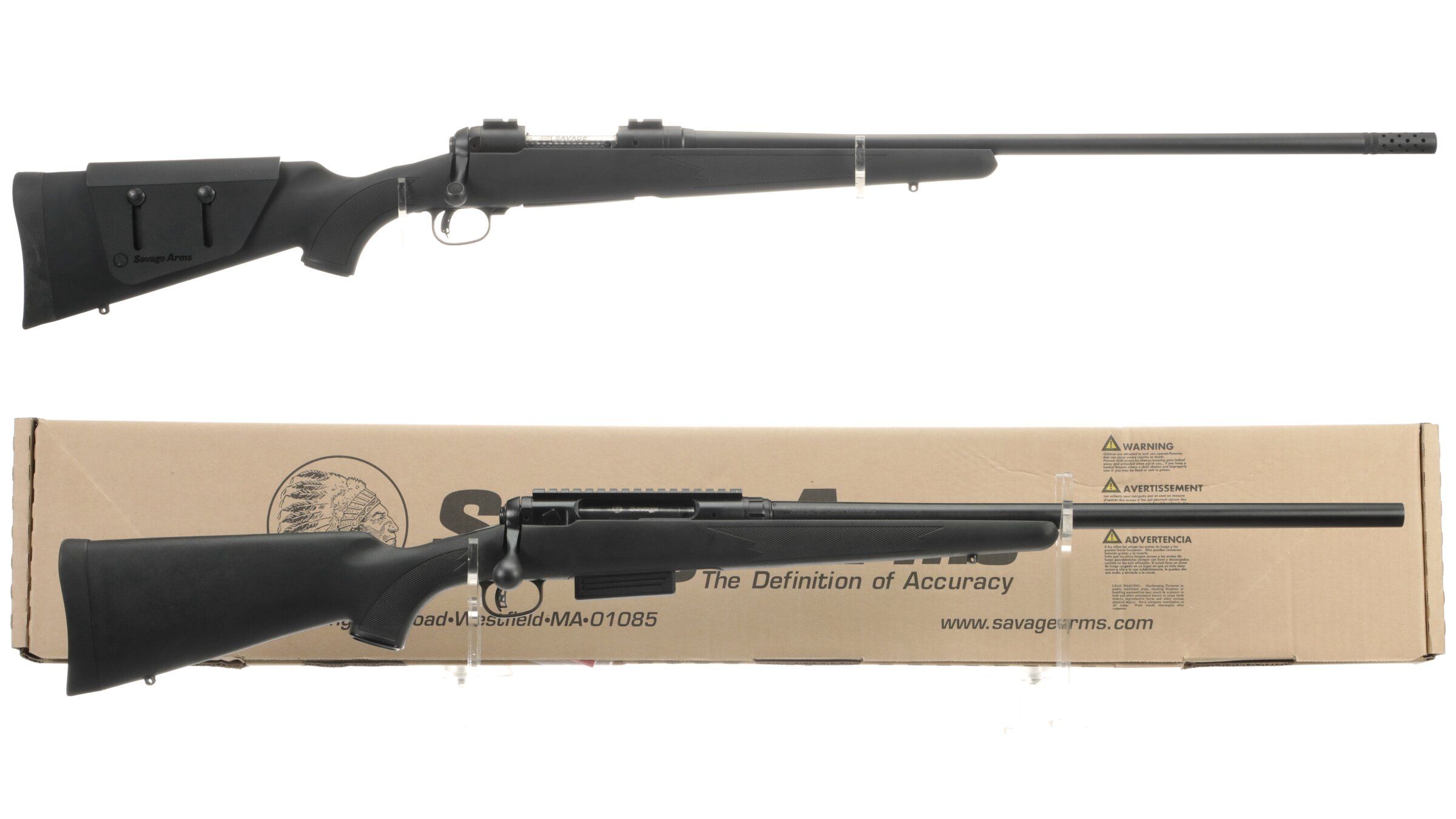 Two Savage Bolt Action Long Guns | Rock Island Auction
