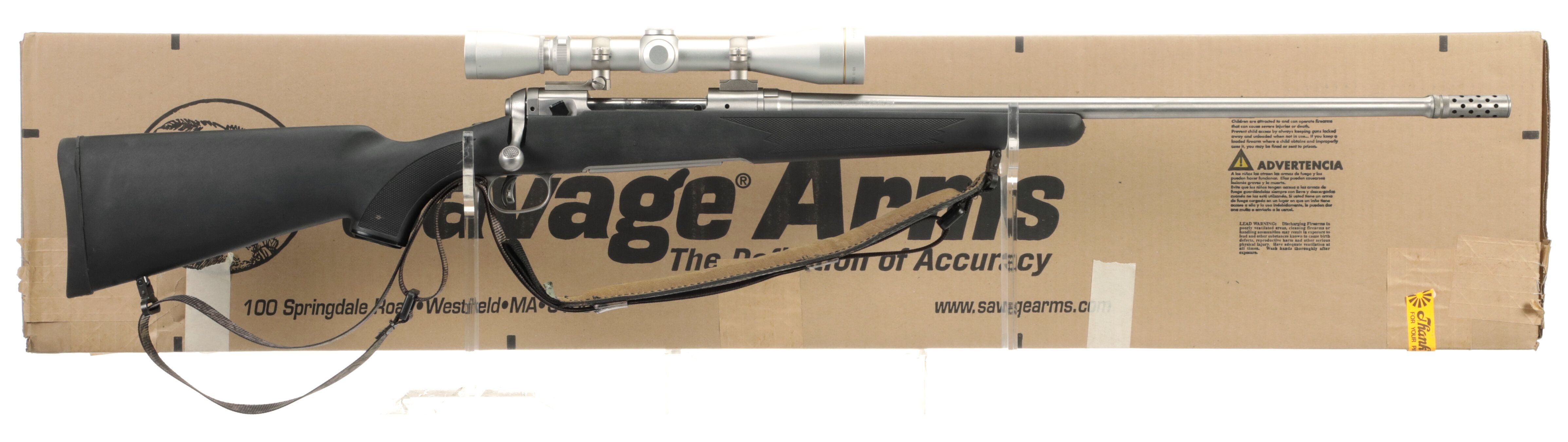 Savage Arms Model 116 FHSAK Bolt Action Rifle with Scope | Rock Island ...