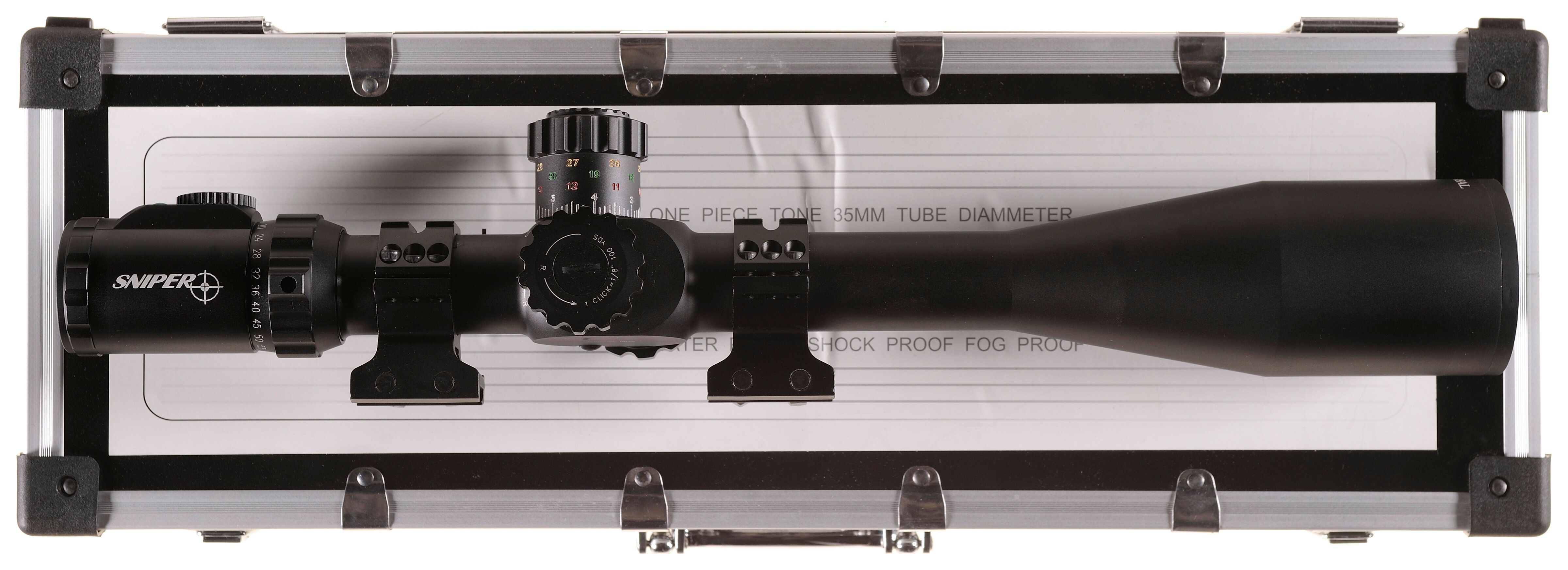 Sniper KT Series Model KT12-60x60SAL Riflescope with Case | Rock Island ...