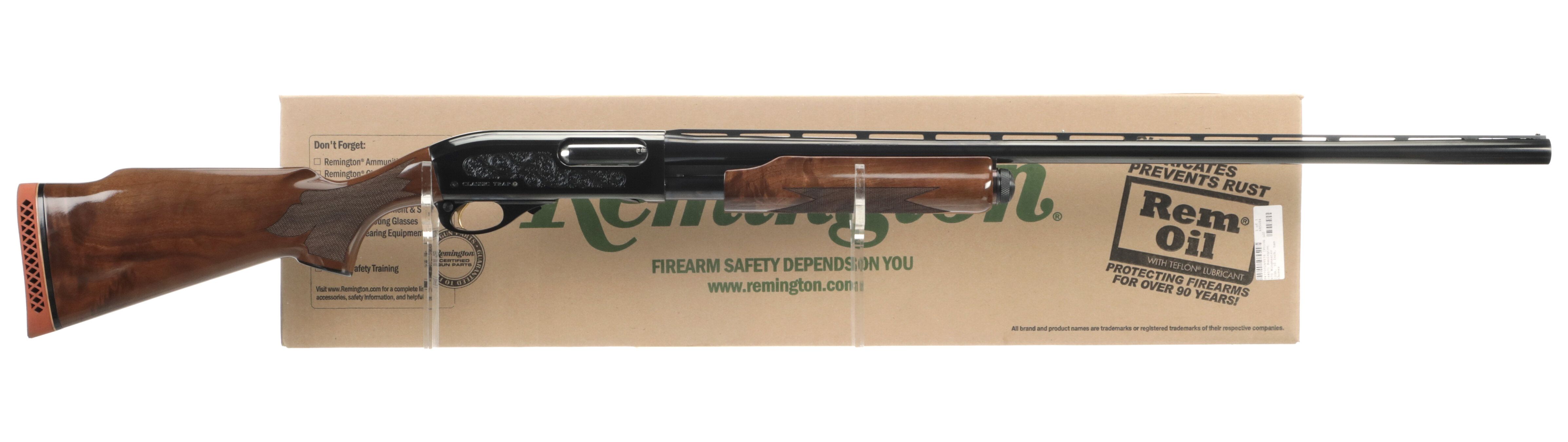 Remington Model 870 Wingmaster Classic Trap Slide Action Shotgun | Rock ...