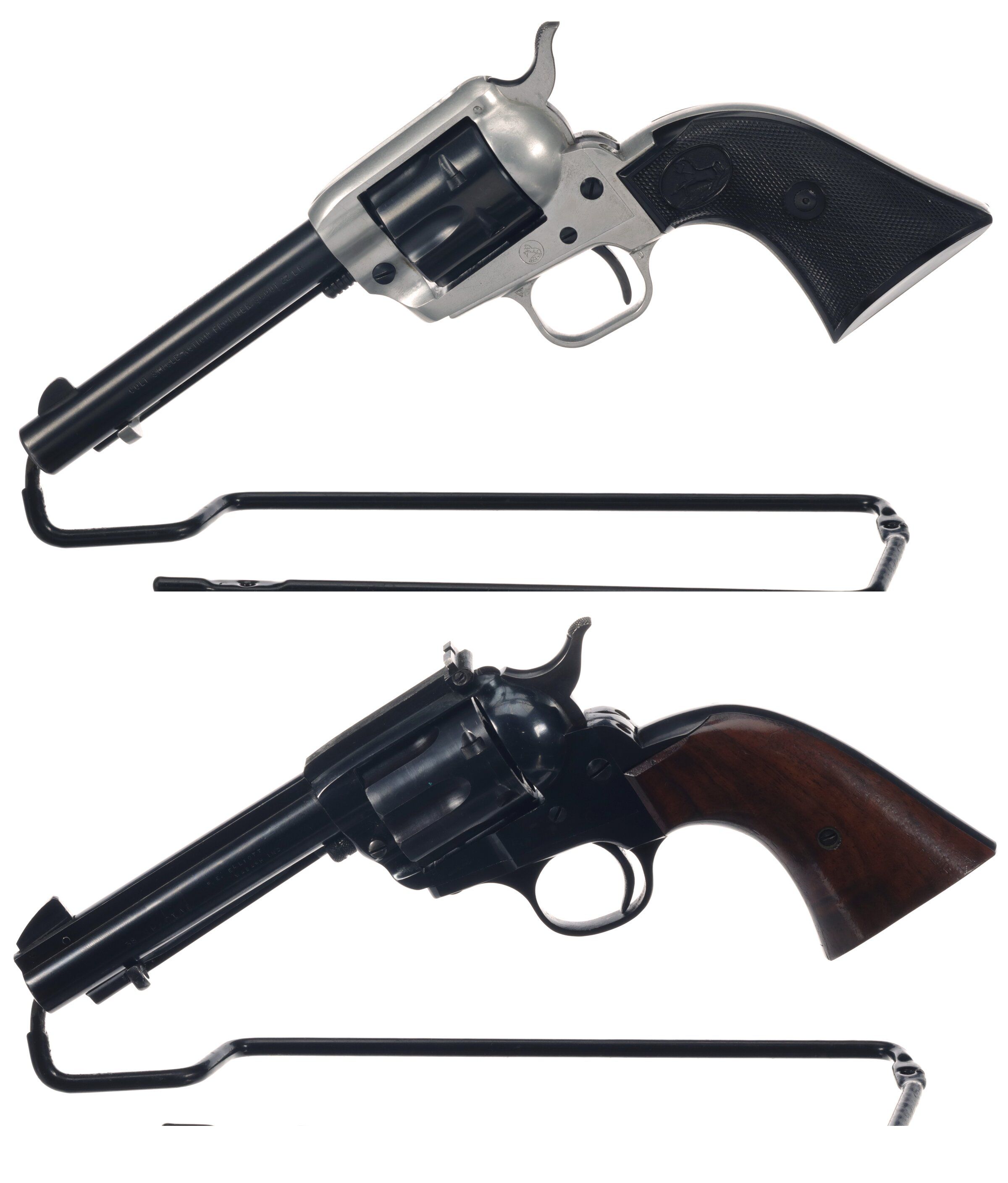 Two Single Action Revolvers Rock Island Auction