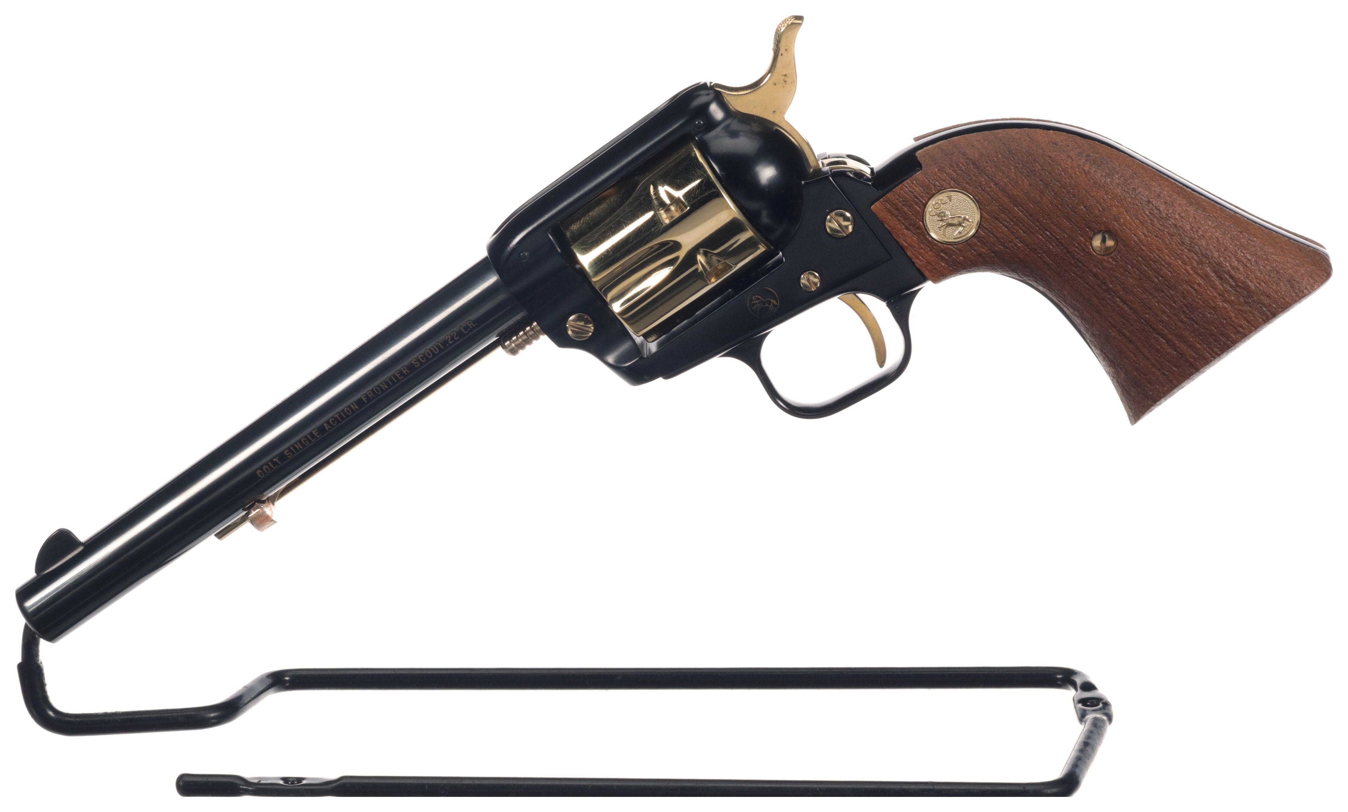 Colt Frontier Scout Golden Spike Commemorative Revolver | Rock Island ...