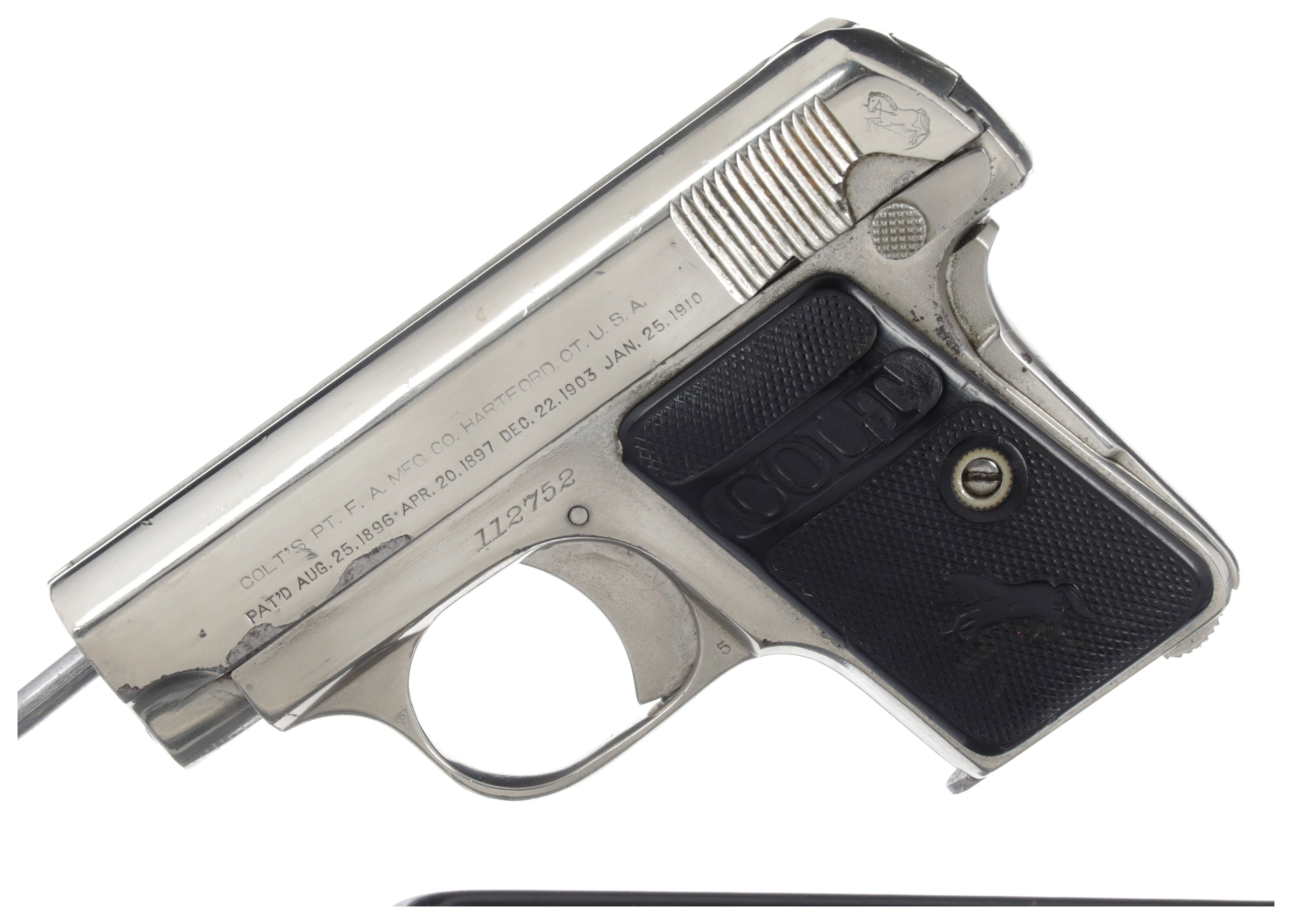 Colt Model 1908 Vest Pocket Semi-Automatic Pistol | Rock Island Auction