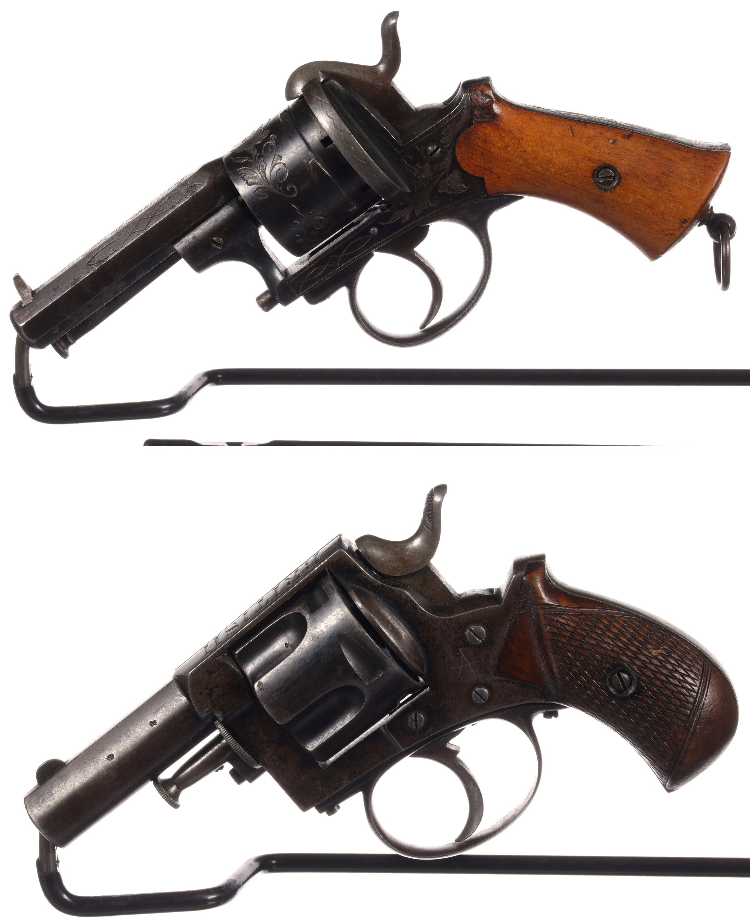 Two European Double Action Revolvers | Rock Island Auction