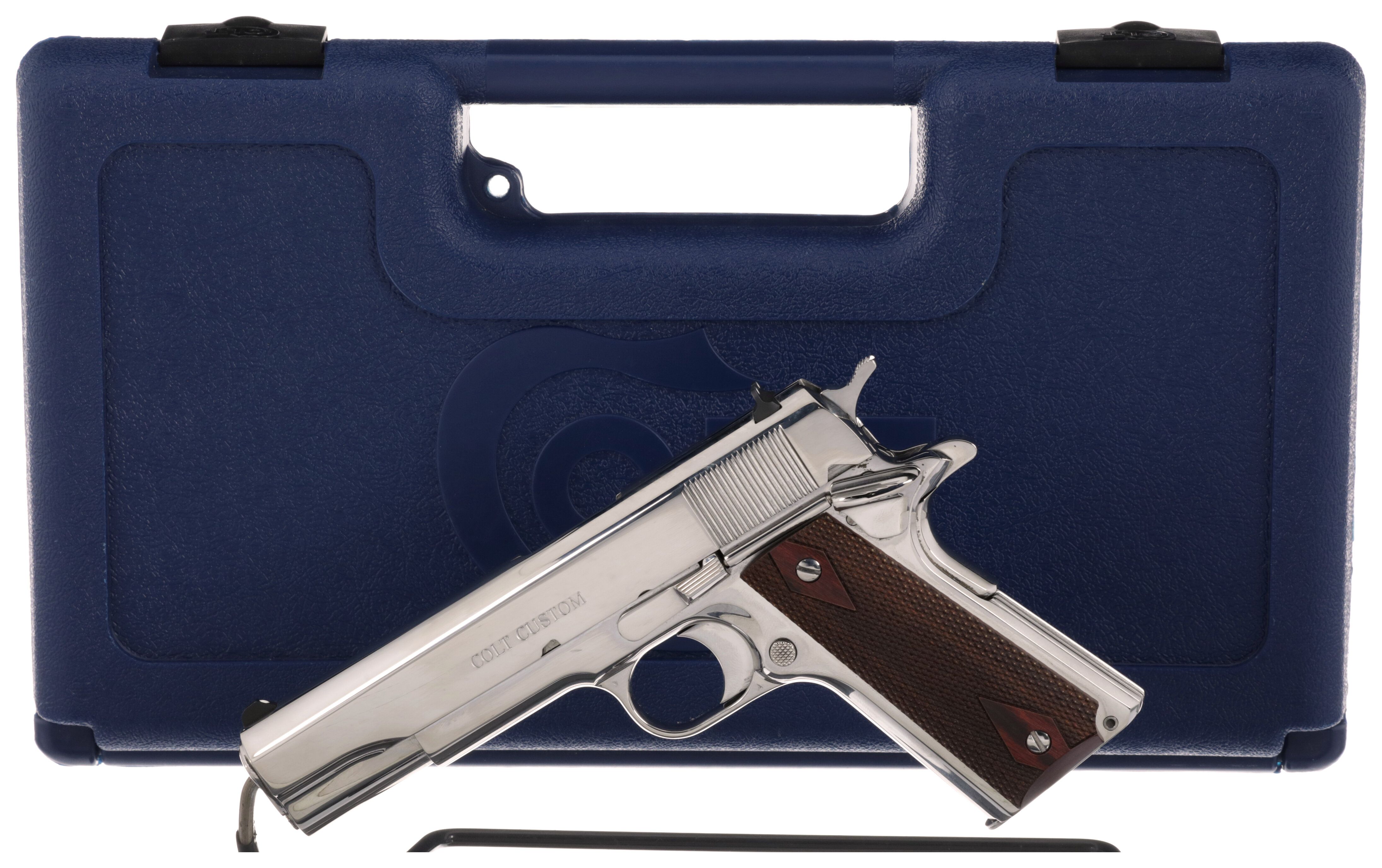 Colt Custom Government .38 Super Semi-Automatic Pistol with Case | Rock ...