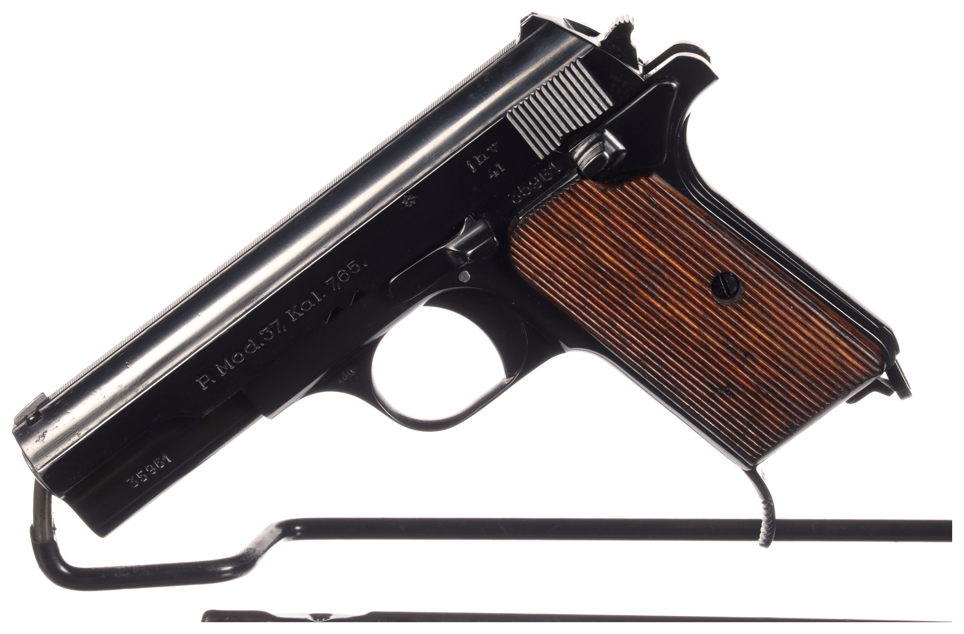 Nazi Occupation "jhv/41" Code Femaru Model 37 Pistol | Rock Island Auction