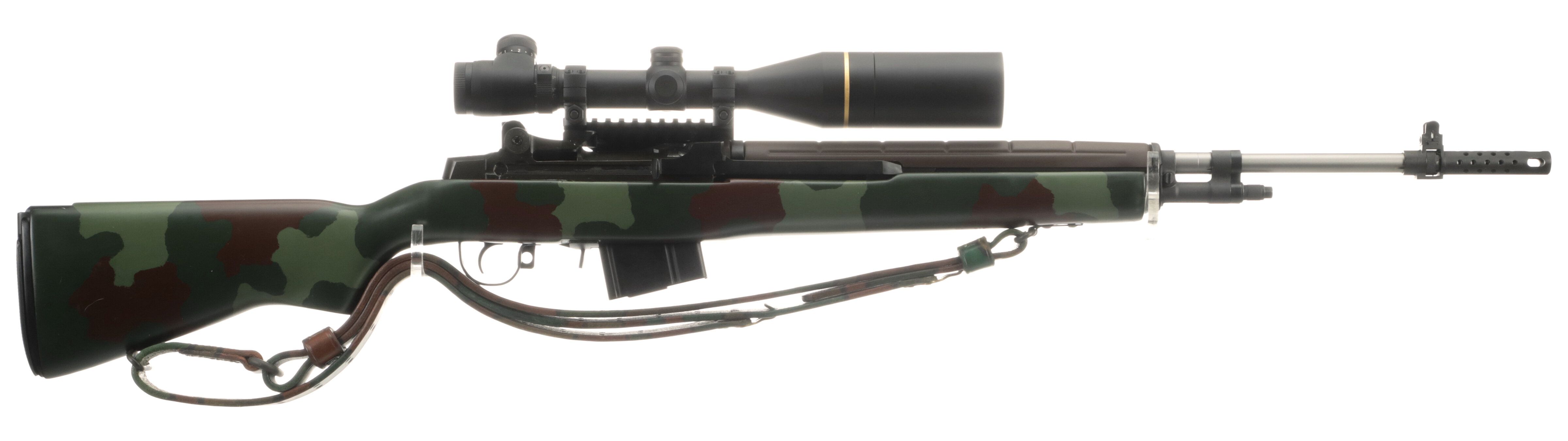 Springfield Armory Inc. M1A Super Match Rifle with Leupold Scope | Rock ...