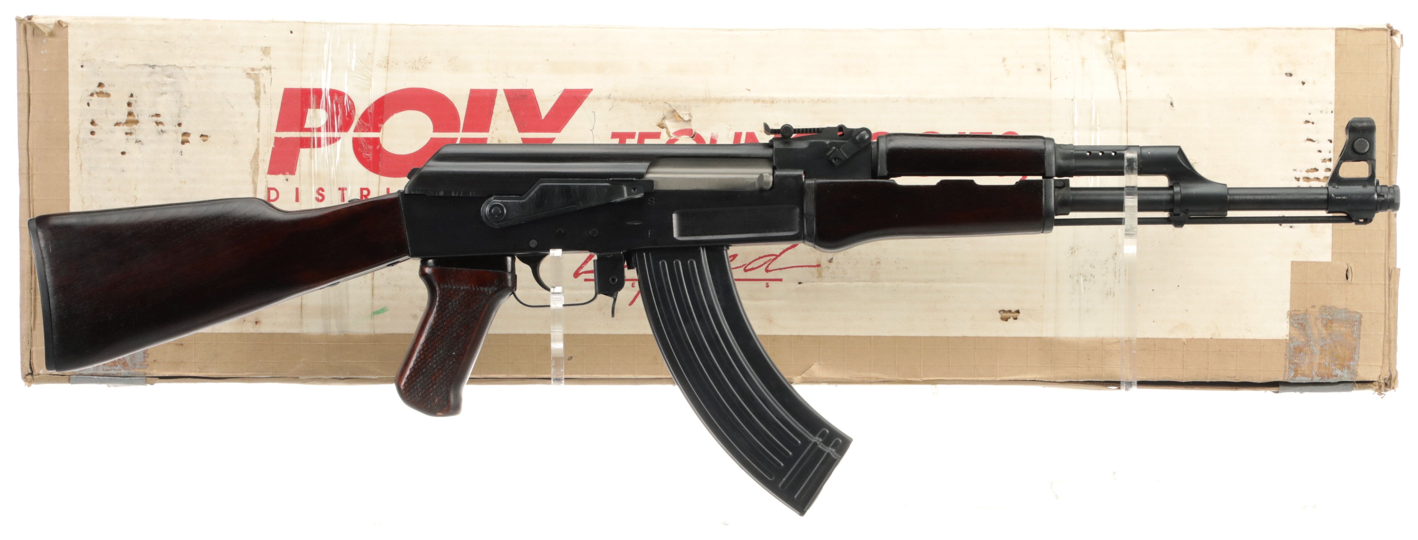PolyTech Model AK-47S Semi-Automatic Rifle with Box | Rock Island Auction