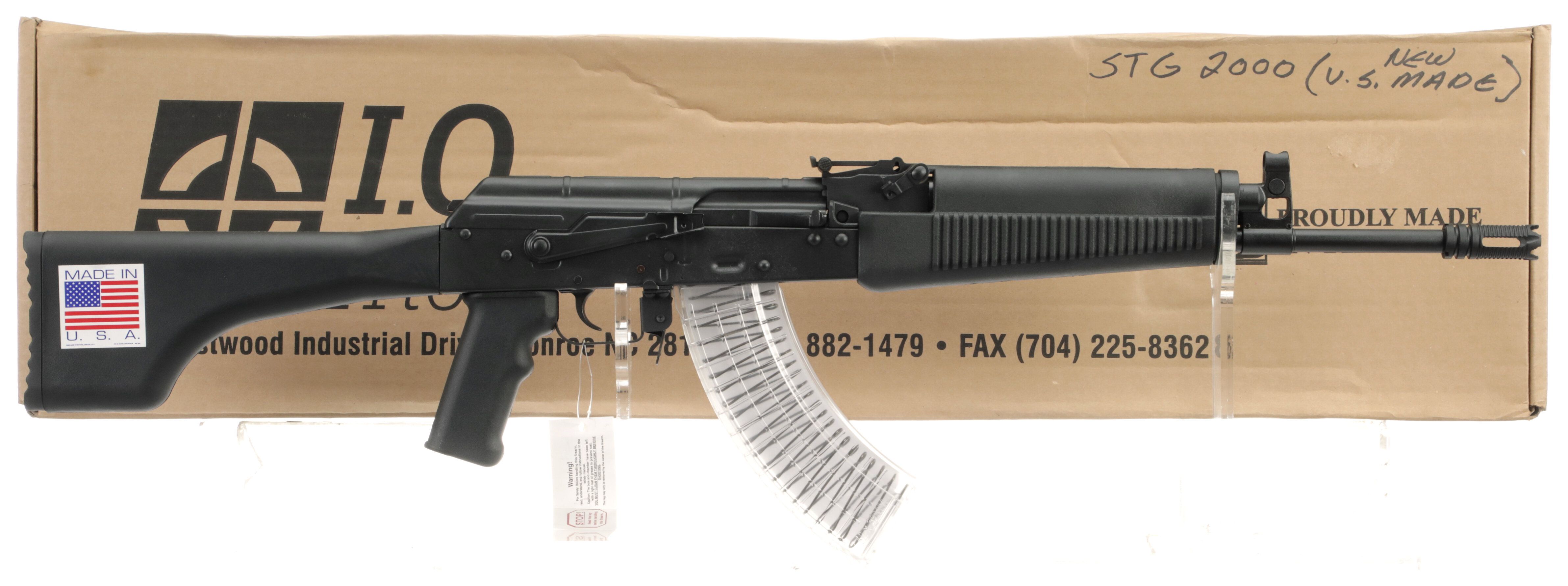 I.O. Inc. STG-2000C Semi-Automatic Rifle with Box | Rock Island Auction