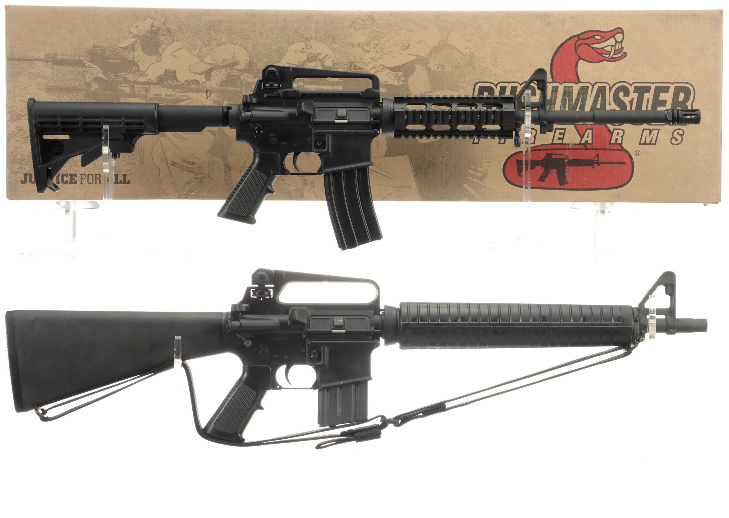 Two Bushmaster Semi-Automatic Carbines | Rock Island Auction