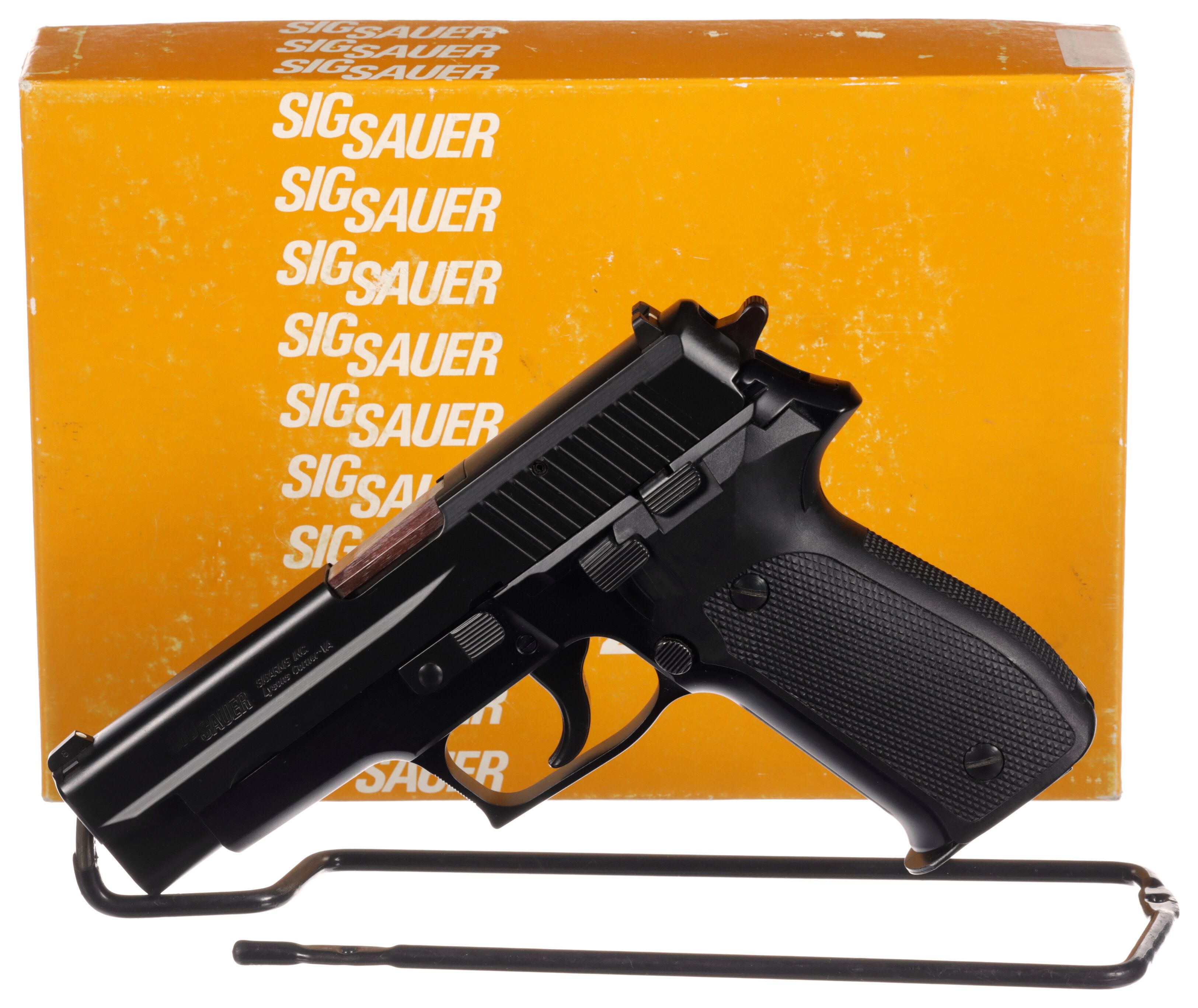 Sig Sauer P226 Semi Automatic Pistol With Box Rock Island Auction