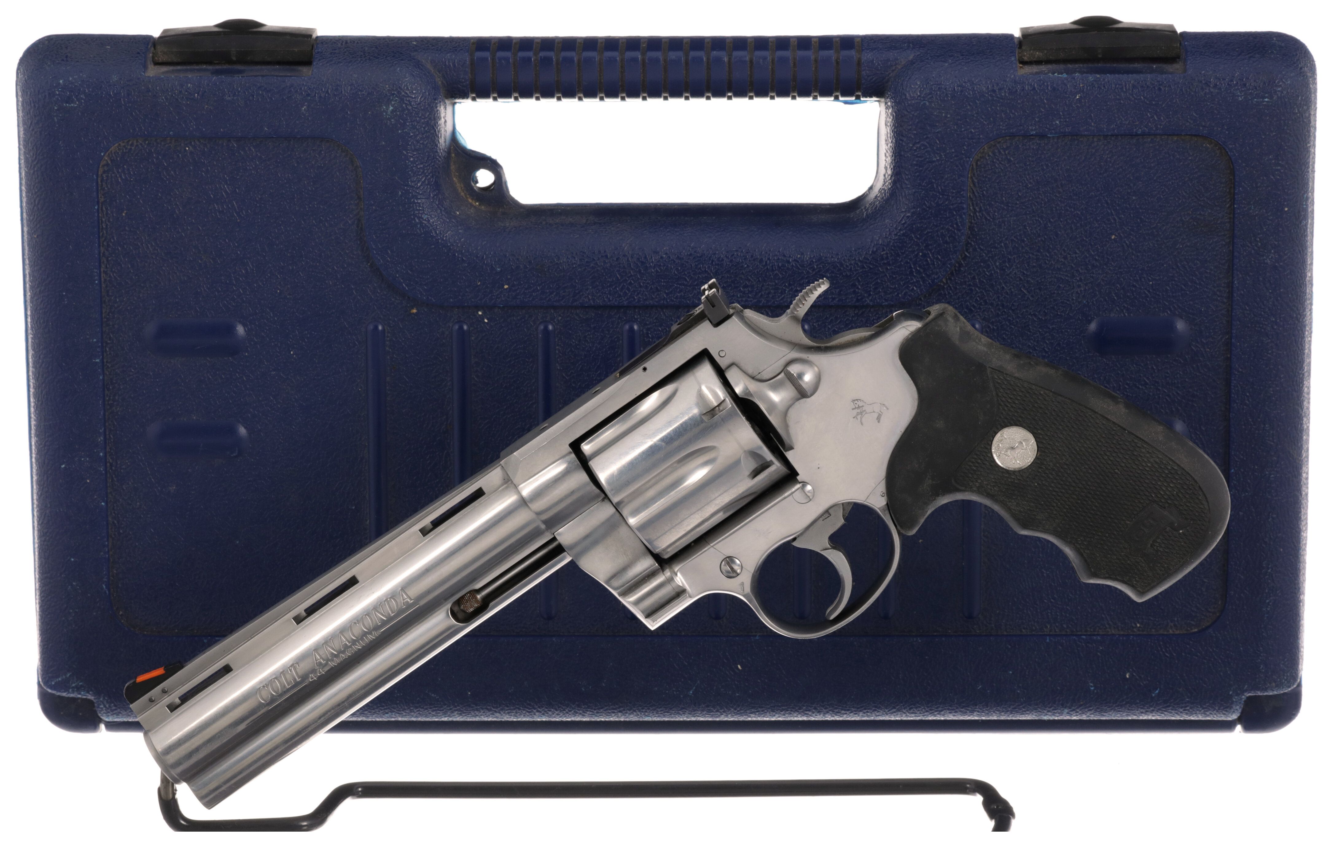 Colt Anaconda Double Action Revolver with Case | Rock Island Auction