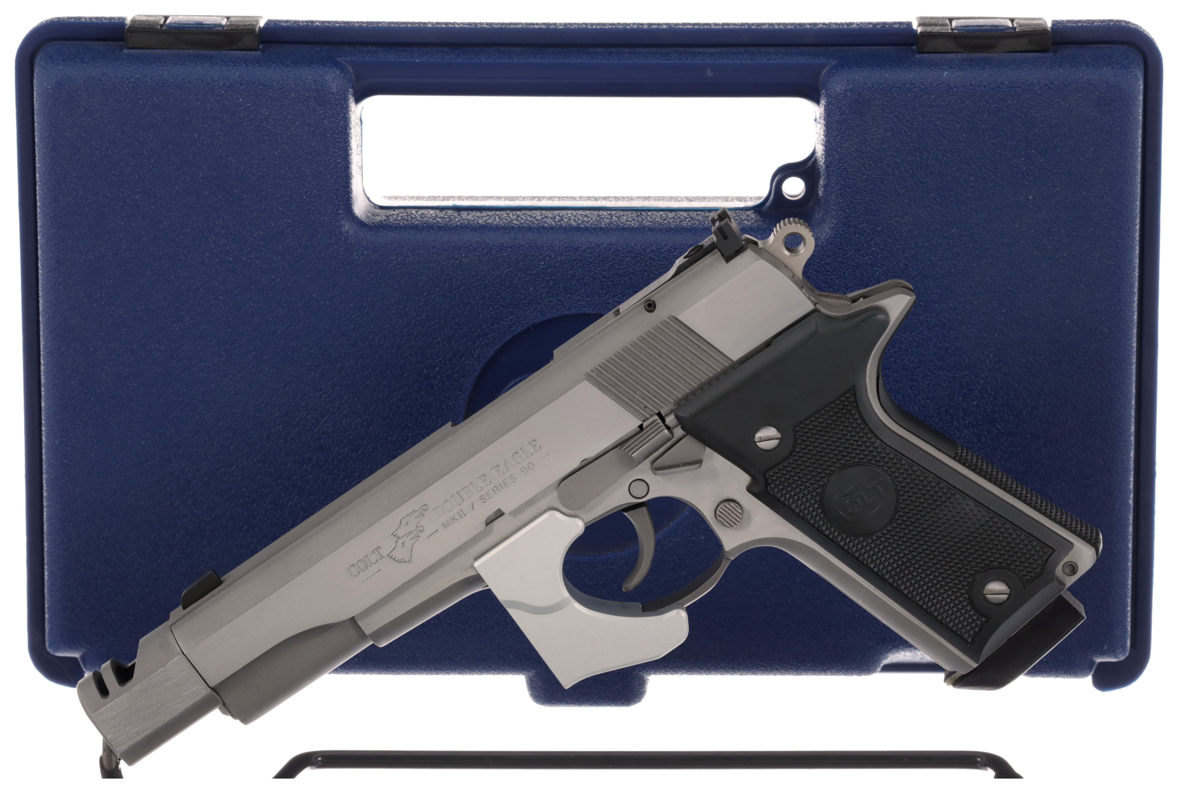 Colt MK II Series 90 Double Eagle Pistol with Case | Rock Island Auction