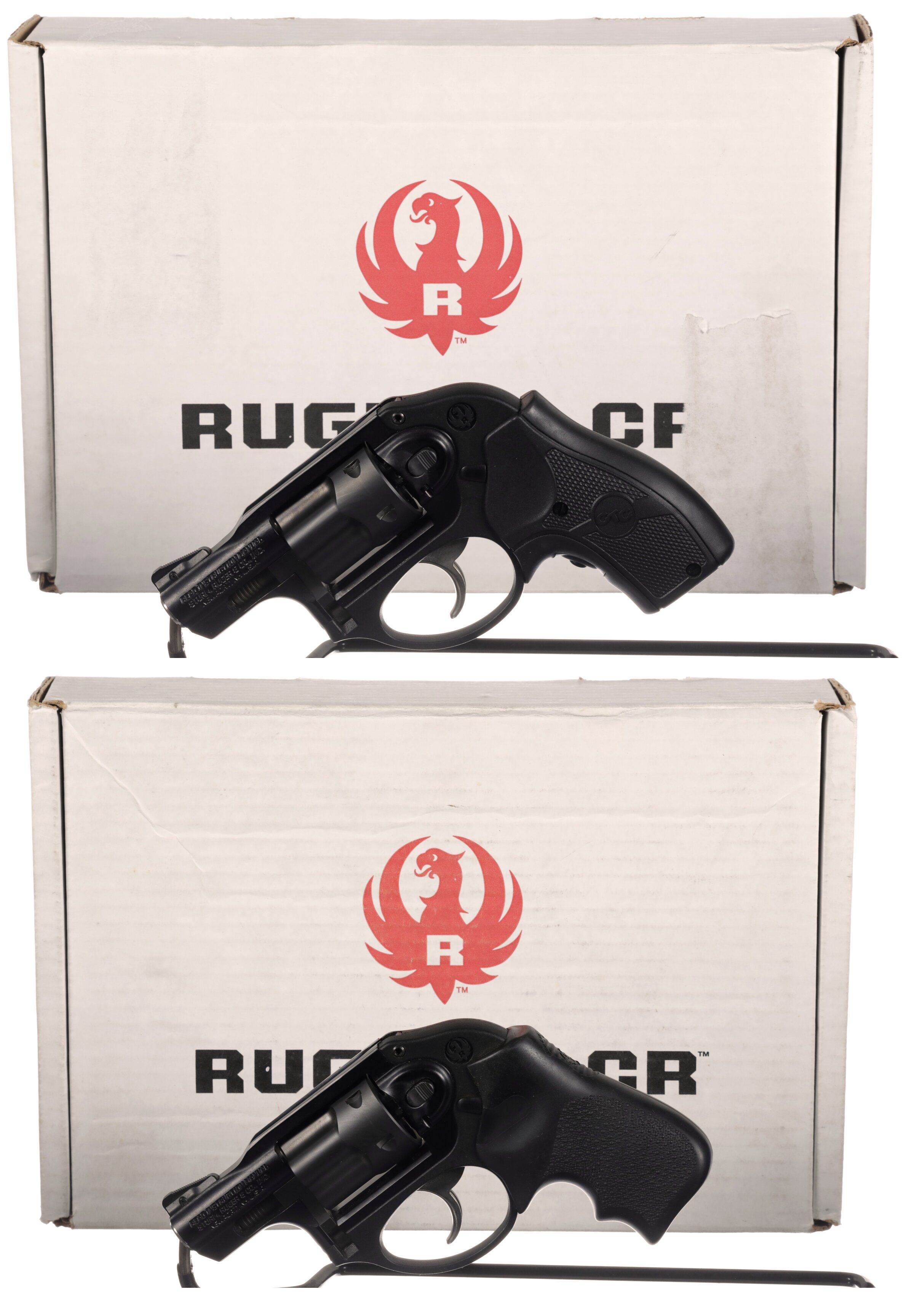 Two Ruger LCR Double Action Revolvers with Boxes | Rock Island Auction
